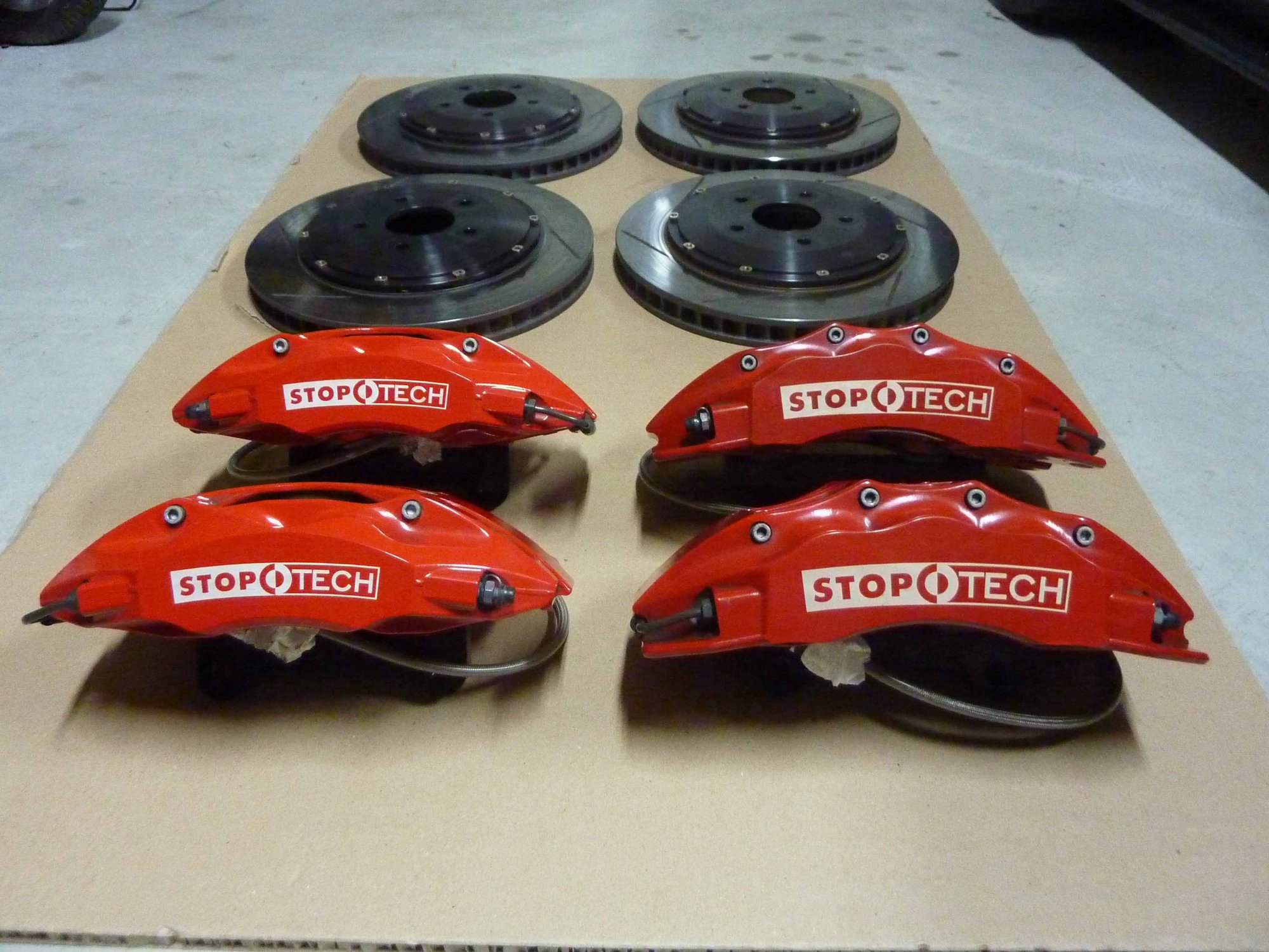 FS (For Sale) Stoptech ST60 6-Piston Front 14"/ ST40 Rear 14" Big Brake ...