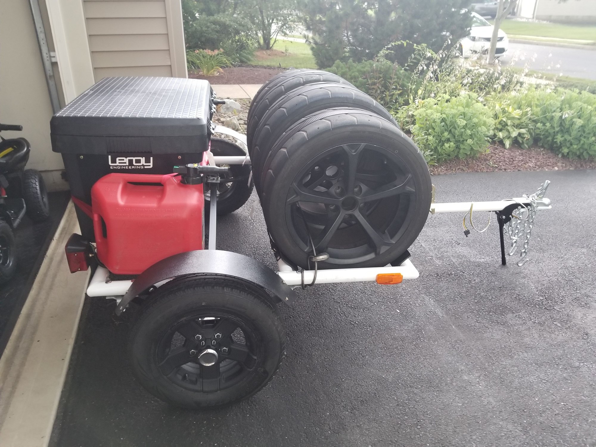 FS (For Sale) Leroy Engineering trailer, hitch, and wiring ...