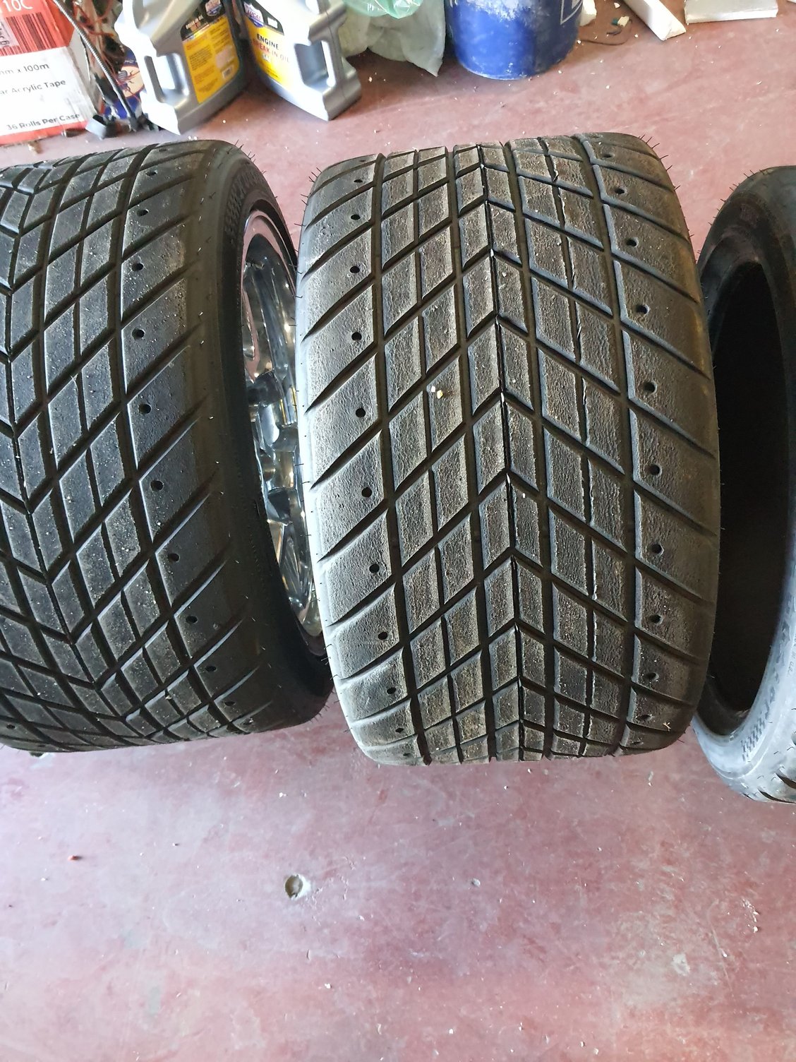 FS (For Sale) Hoosier A7 wets with chrome rims. - CorvetteForum ...