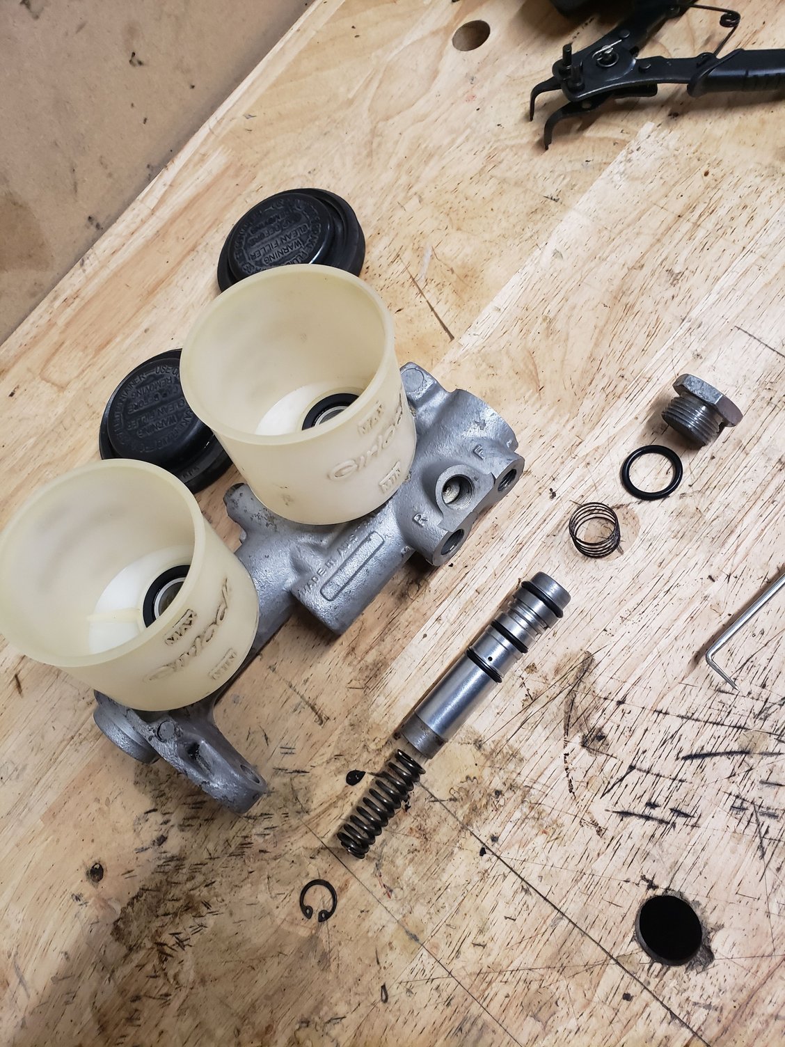 Doug Rippie Brake Bias Spring Leak Pressure Warning Switch Groove ...