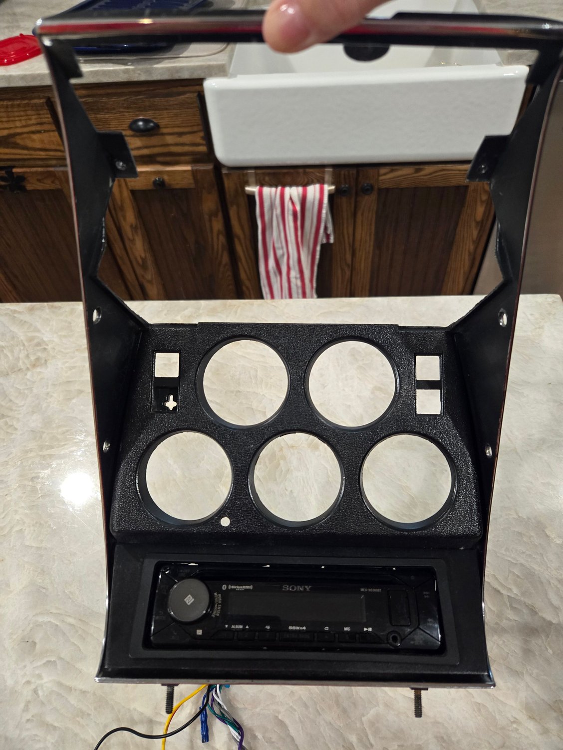 FS (For Sale) Used 69-71 Center Console Gauge Bezel and BT radio for ...