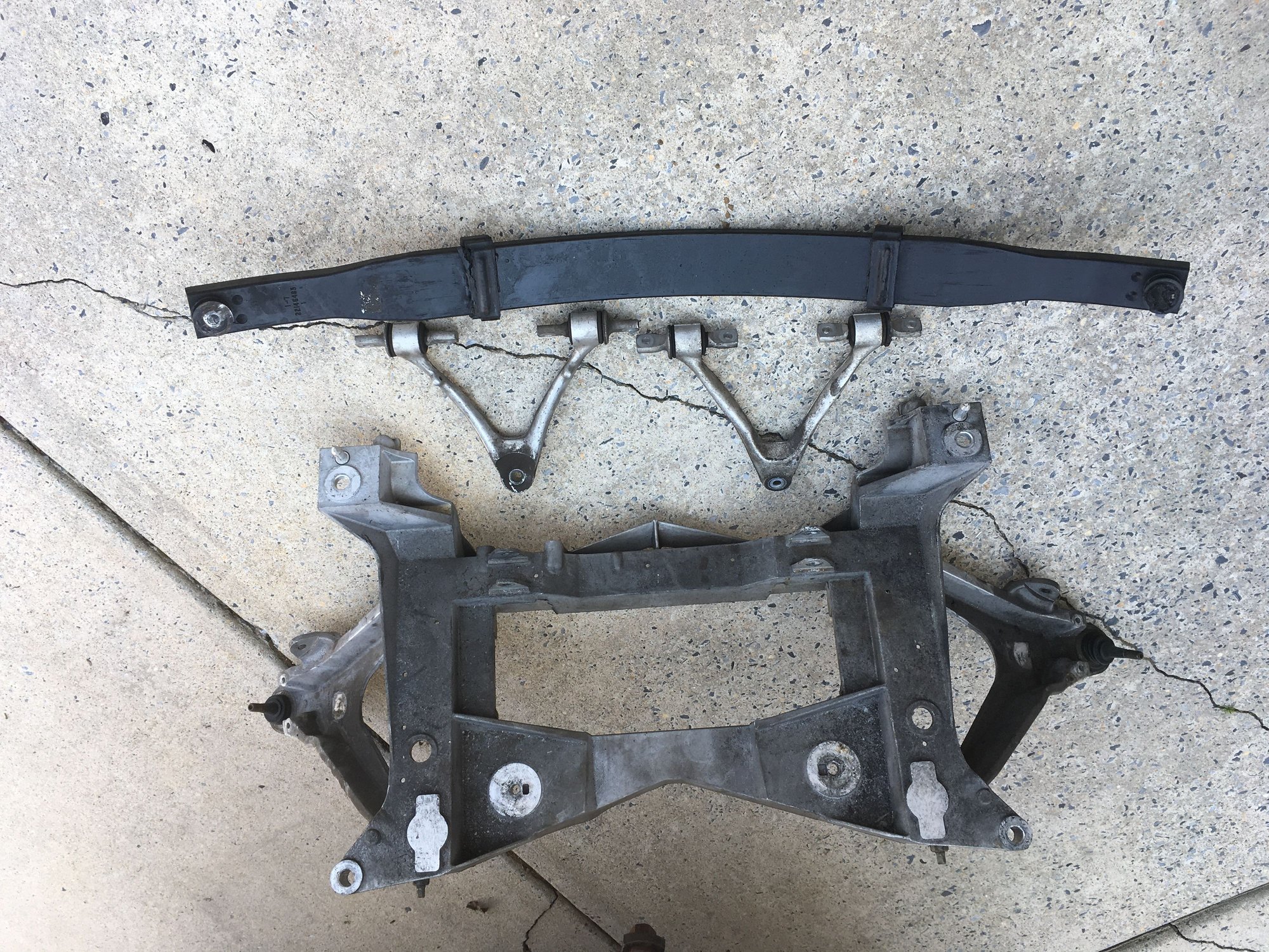 FS (For Sale) Front cradle spring and control arms. - CorvetteForum ...