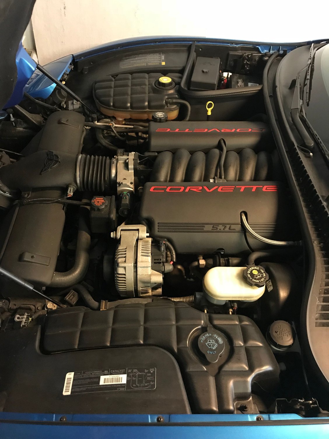 FS (For Sale) 2000 Nassau Blue FRC low miles - CorvetteForum ...