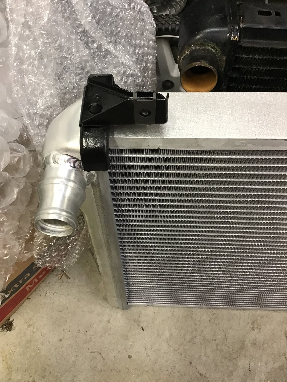 My original 40 yo radiator replacement 79 l82 - CorvetteForum ...