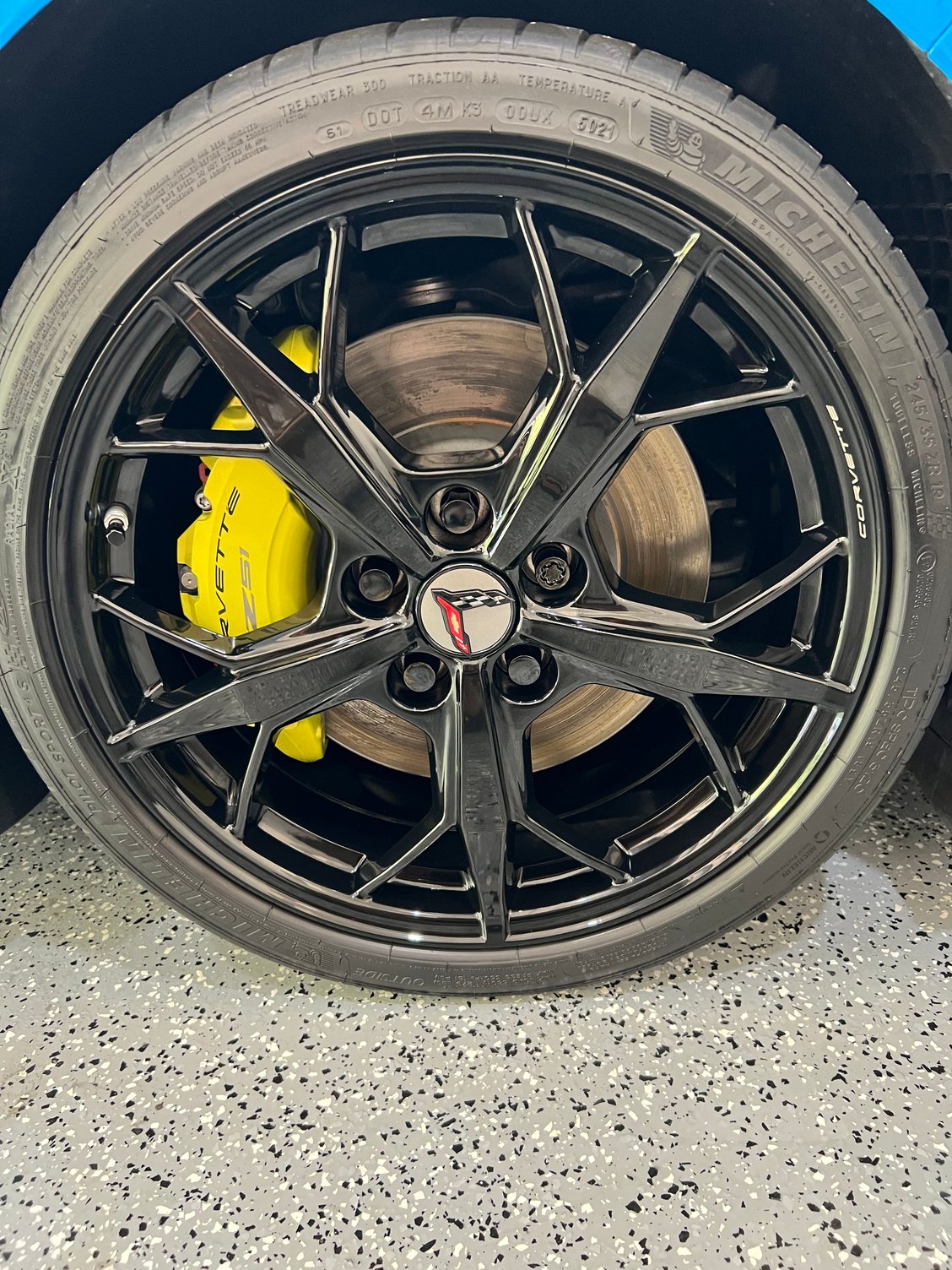 FS (For Sale) Gloss Black Trident Wheels for Sale - CorvetteForum ...