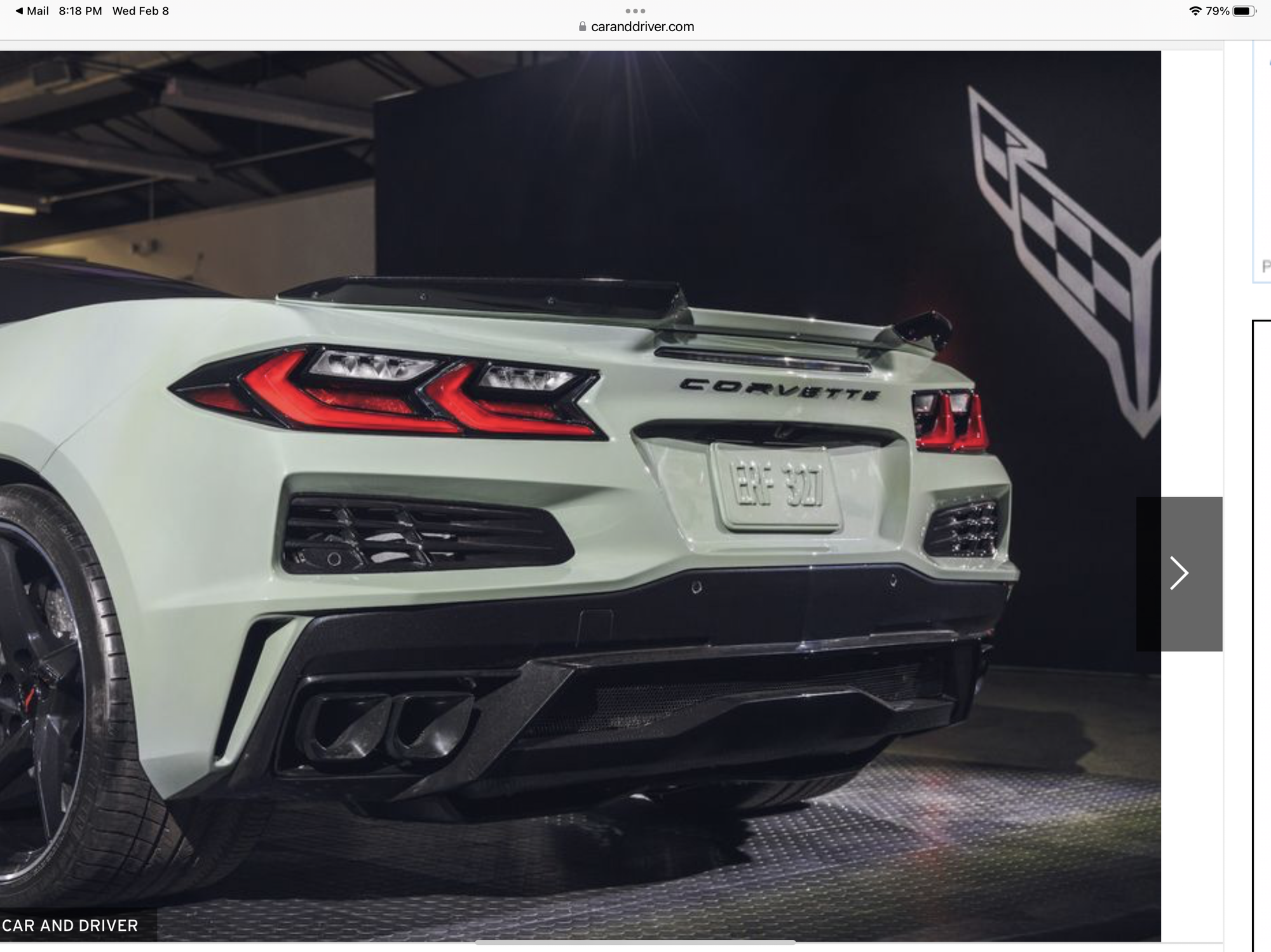 What will be they Rear Wing choices for the ERay? - CorvetteForum ...