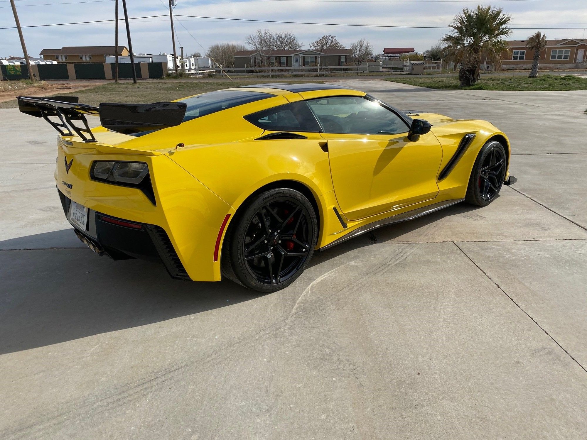 FS (For Sale) 2019 ZR1 A8, ZTK, 3ZR, Yellow 922 Miles - CorvetteForum ...