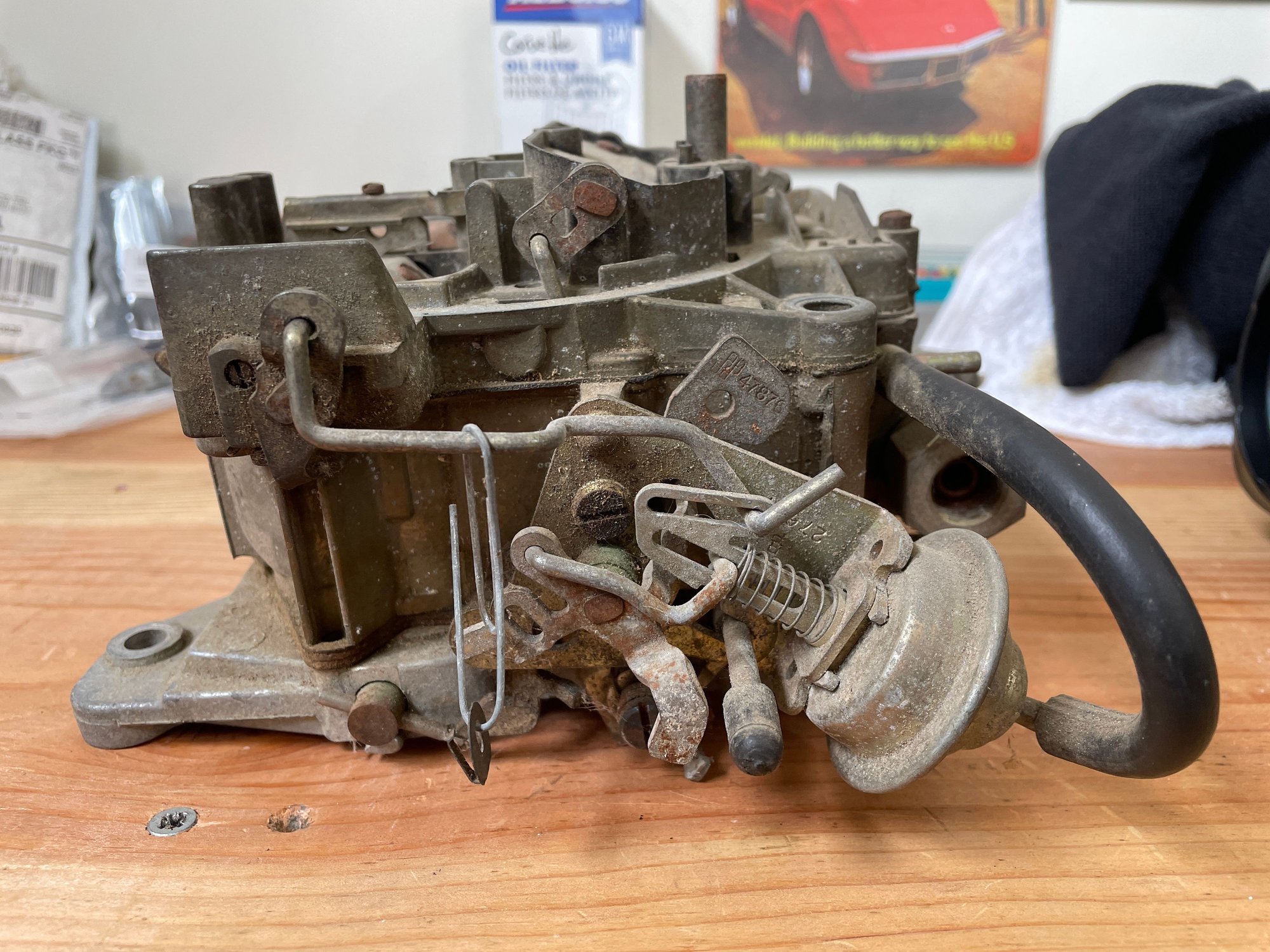FS (For Sale) Rochester Quadrajet 4BBL Carburetor - CorvetteForum ...