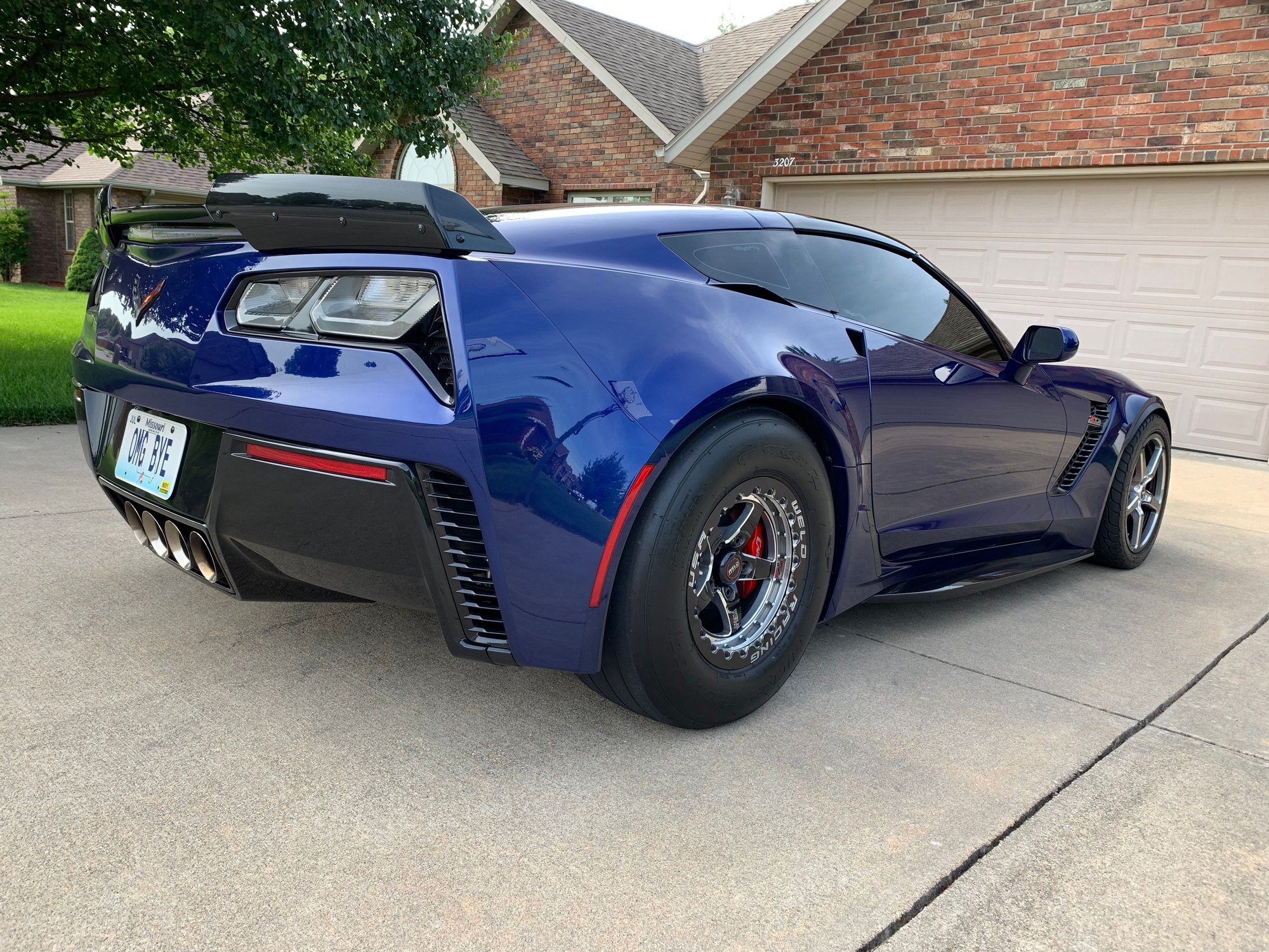 SOLD - 2017 Z06 Admiral Blue 2LZ 5k miles 9.56 ET Stock Blower In MO ...