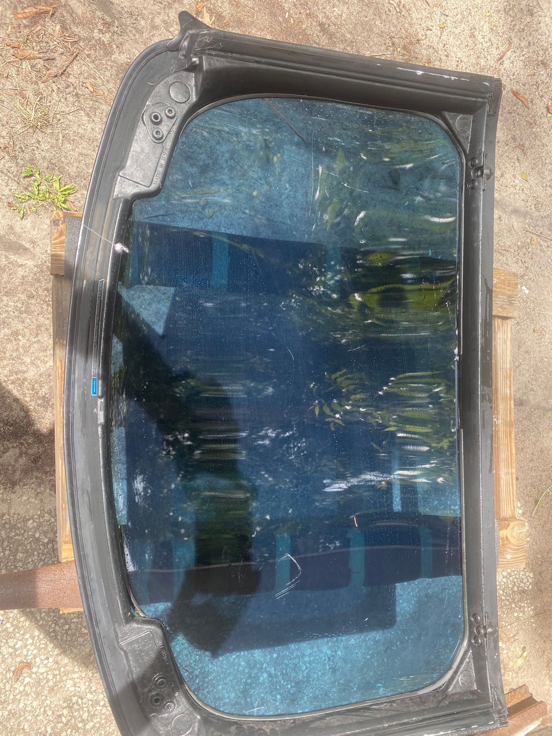 FS (For Sale) C4 Blue Tint Acrylic Transparent Targa Top ...