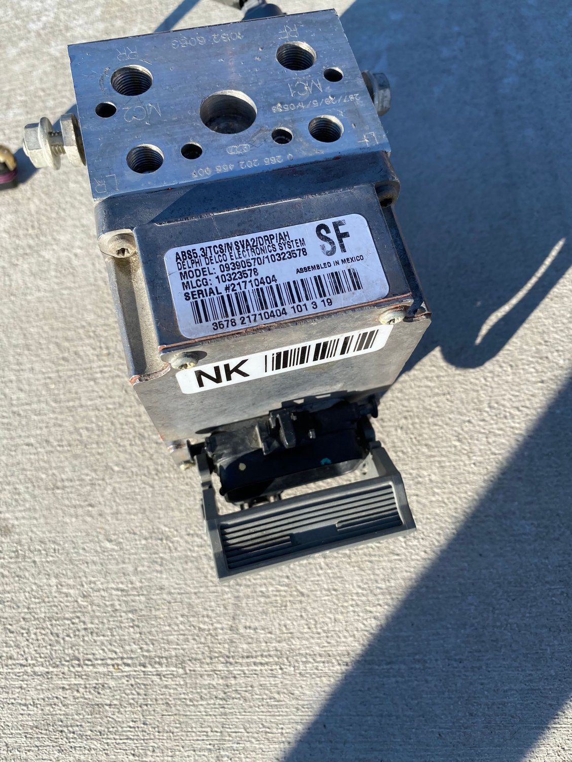 FS (For Sale) 03 Z06 ABS Module EBCM Complete - CorvetteForum ...