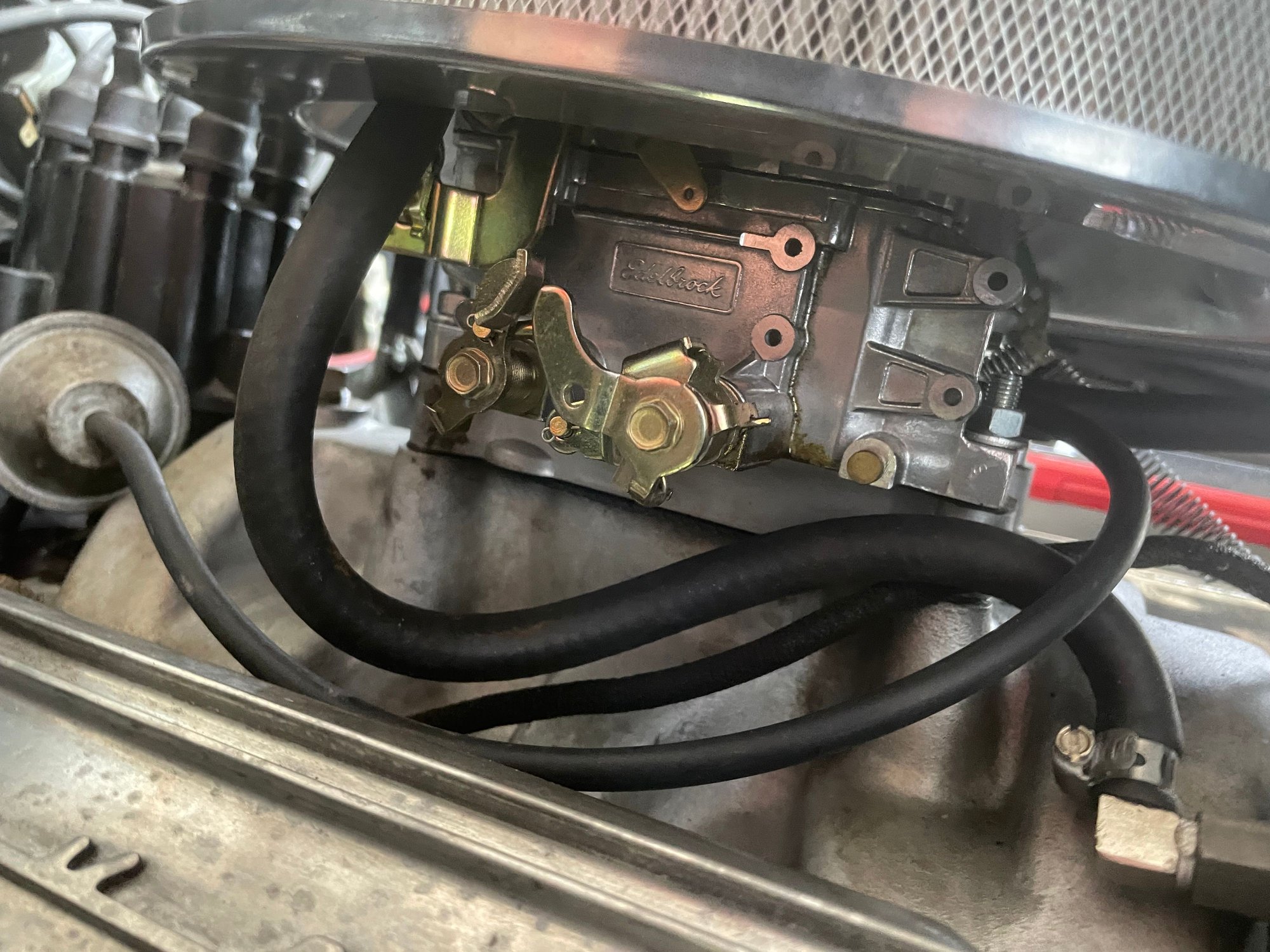 choke heat riser tube, air filter - CorvetteForum - Chevrolet Corvette ...