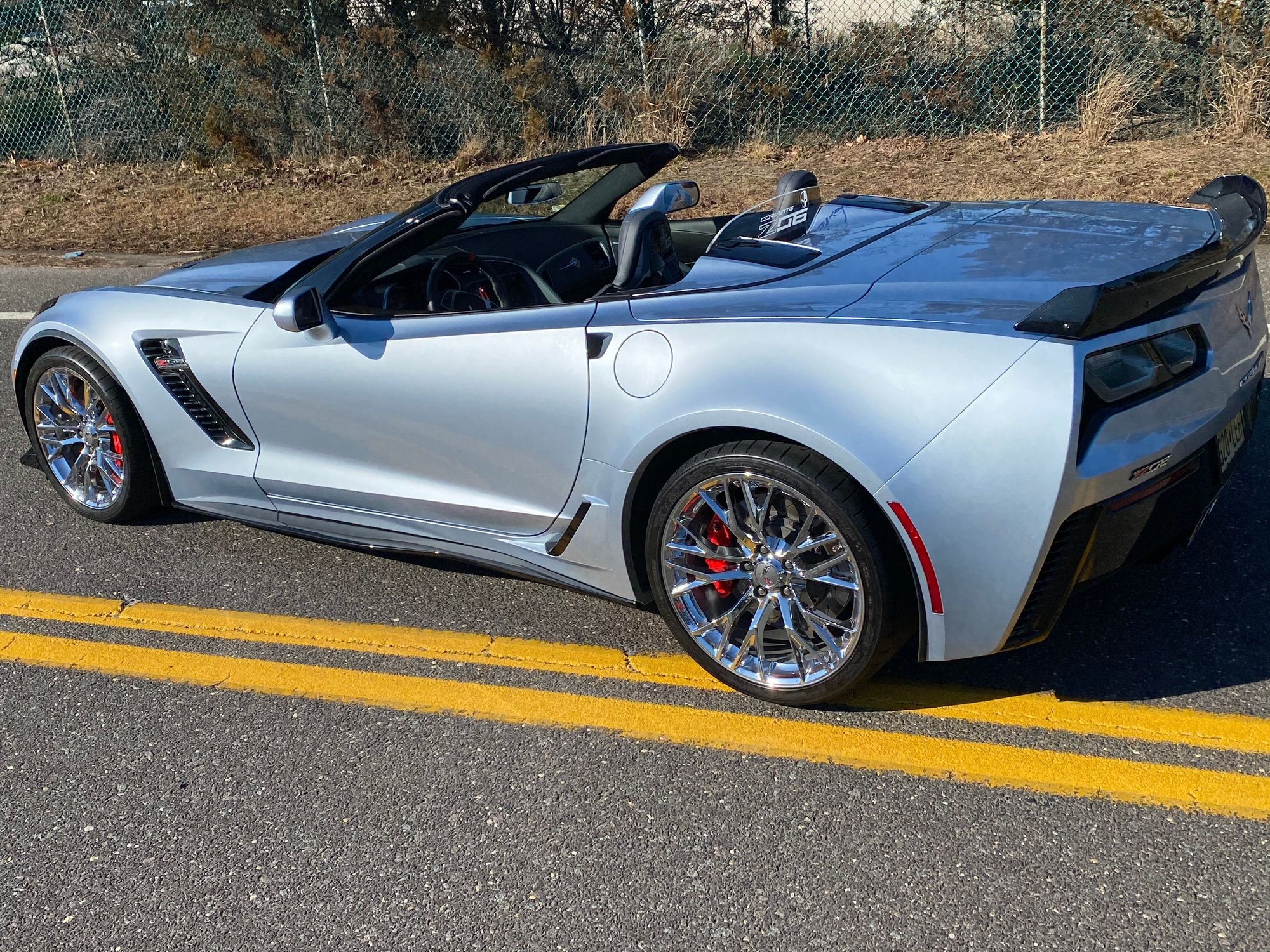 FS (For Sale) 2017 sterling blue ZO6 3LZ convertible - CorvetteForum ...