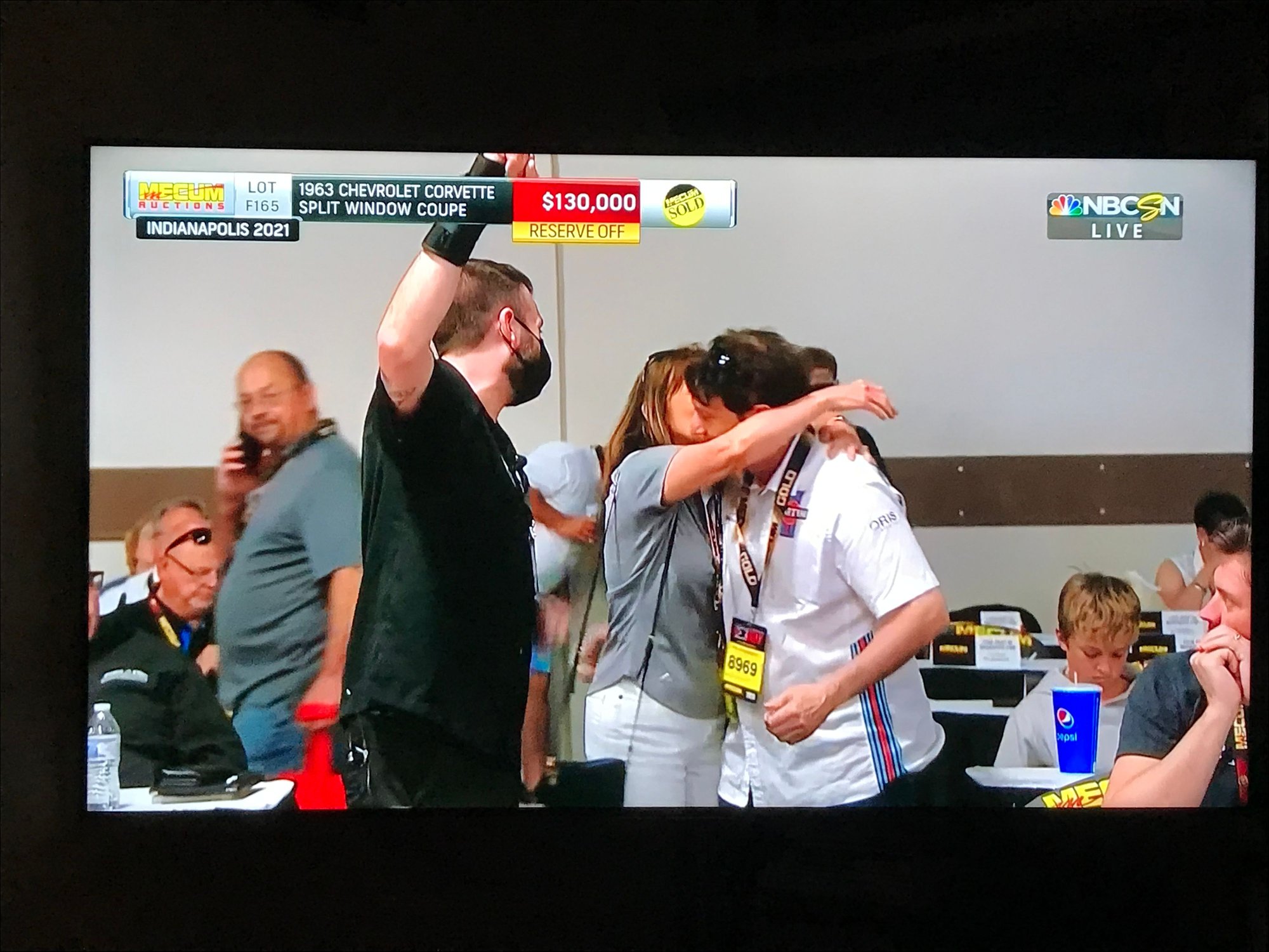 At Mecum! Proud to be a Corvette owner! - CorvetteForum - Chevrolet ...