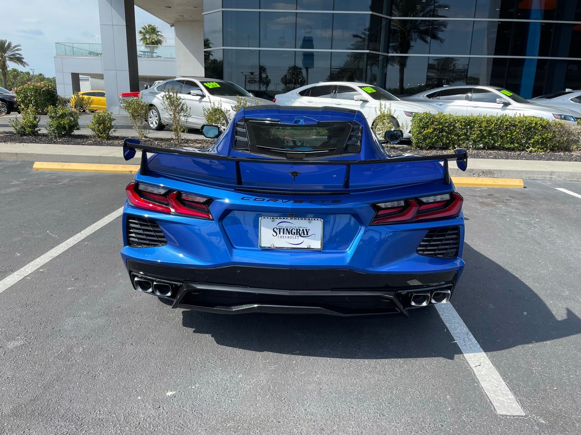 2021 c8 3LT fully loaded | Elkhart lake blue ceramic coated 6500 miles ...