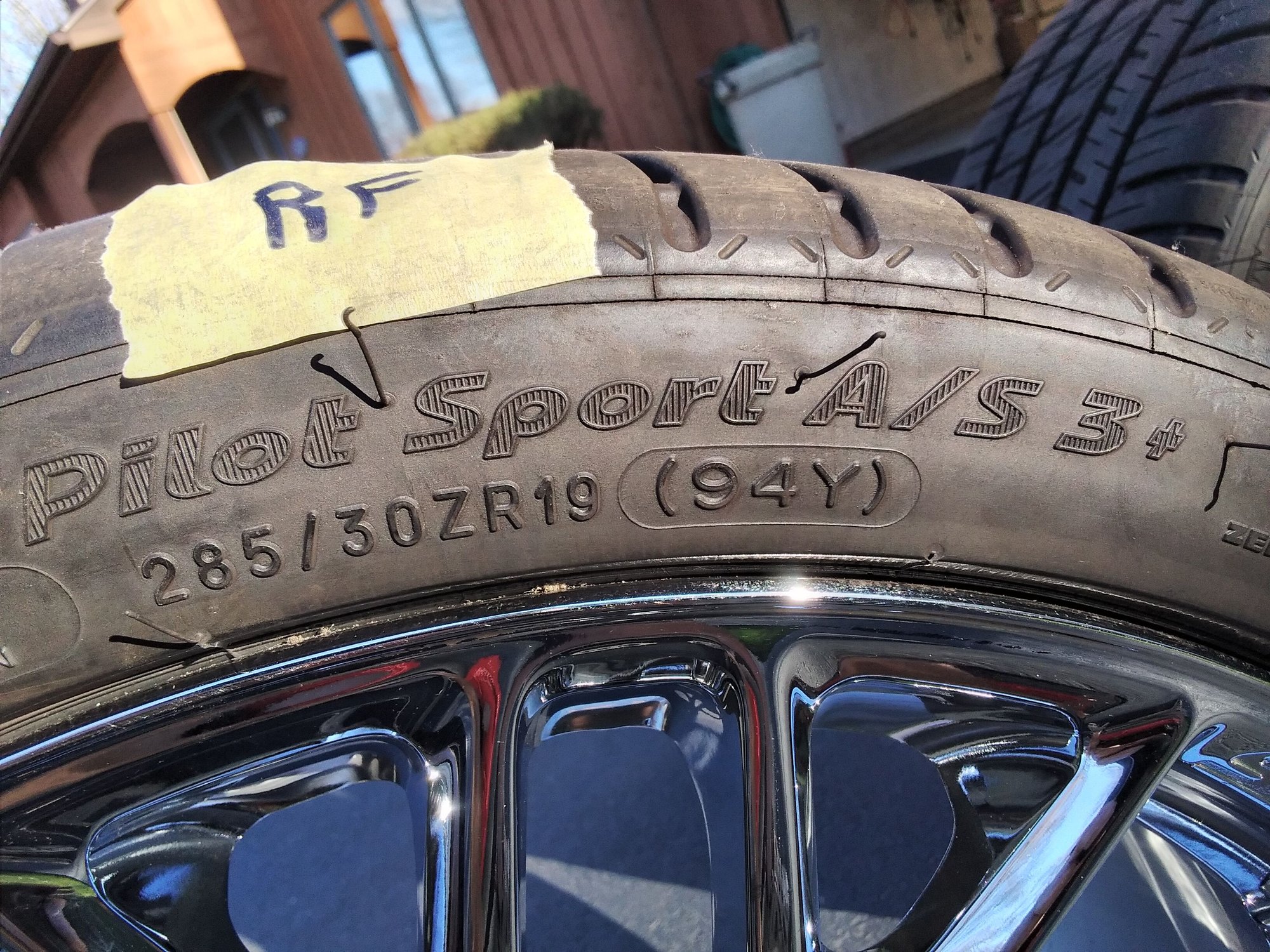 FS (For Sale) Set of C7 Z06 Repaired OEM Chrome Wheels with Michelin ...