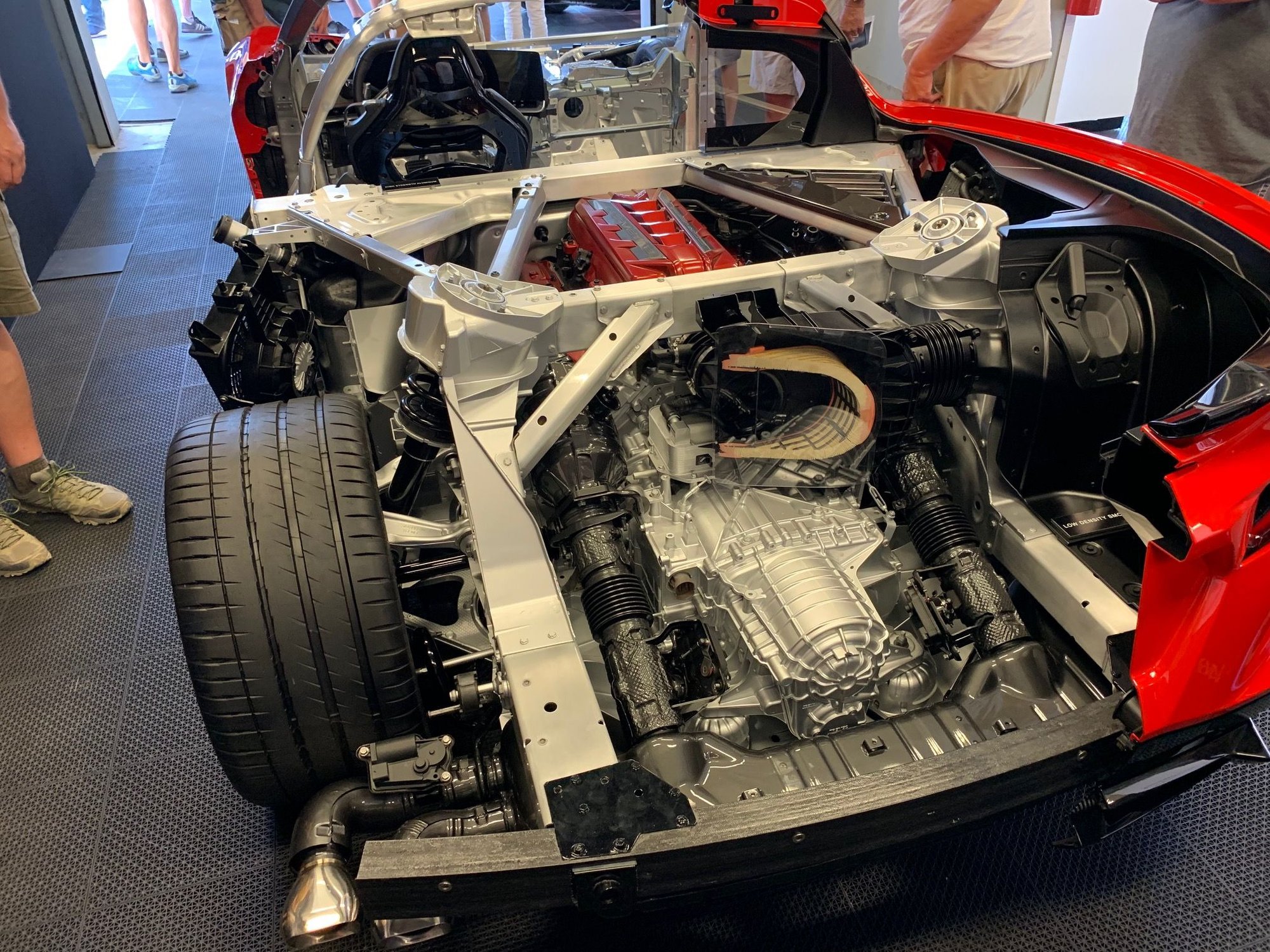 C8 cutaway at Monterey - CorvetteForum - Chevrolet Corvette Forum ...