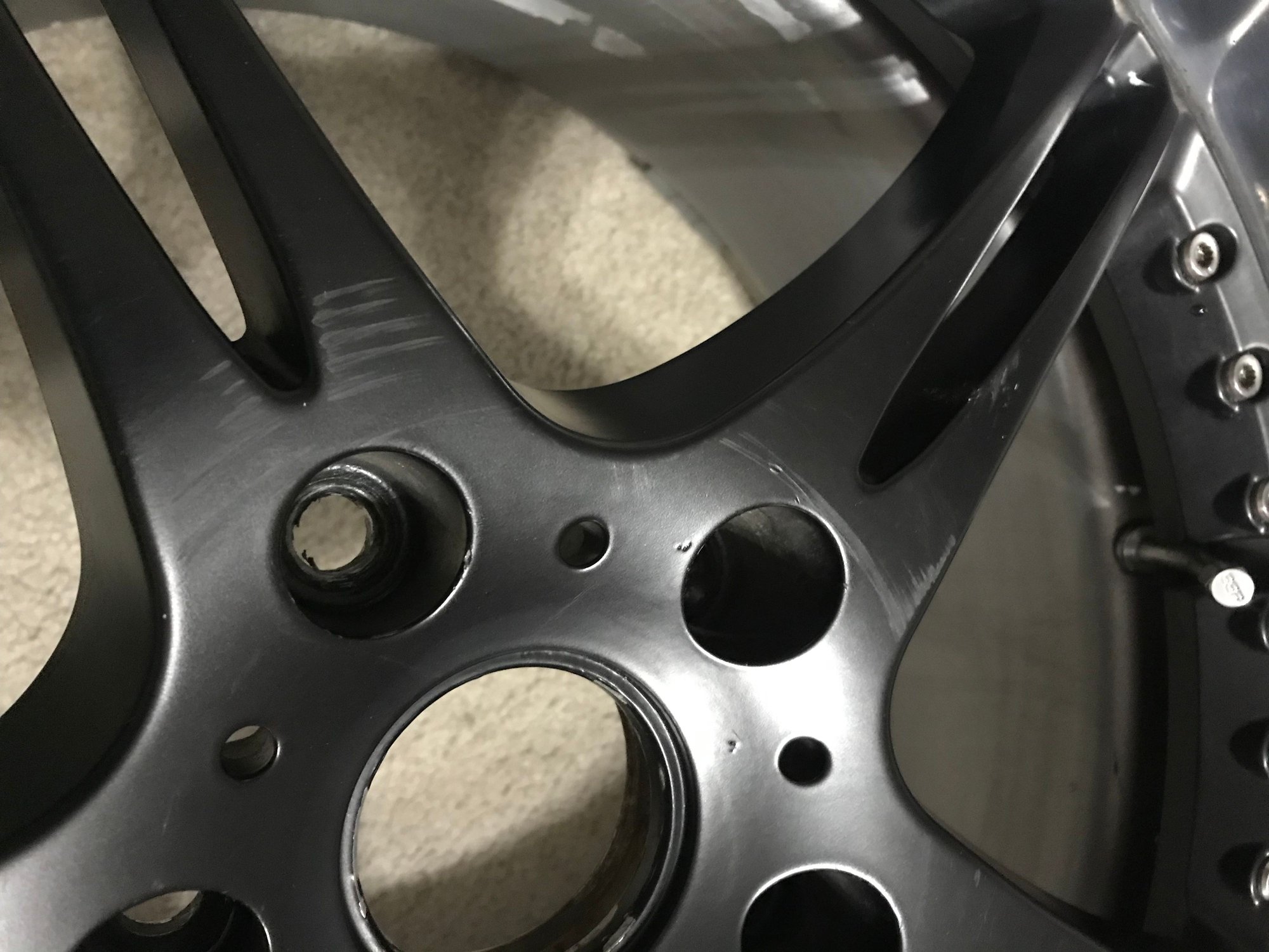 FS (For Sale) FS/FT : SSR GT3 3 Piece Wheels (18/19) Black face ...
