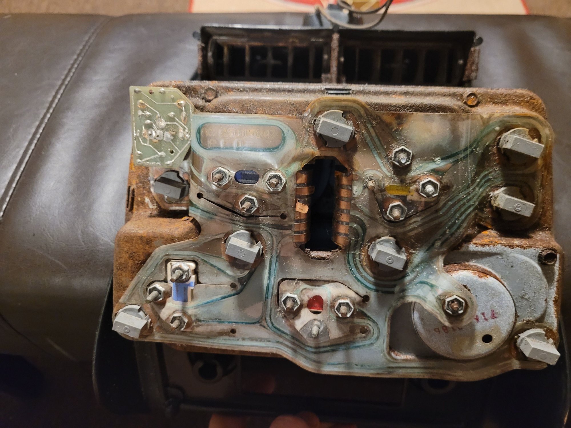 FS (For Sale) SOLD. 1977 center gauge cluster bezel and gauges ...