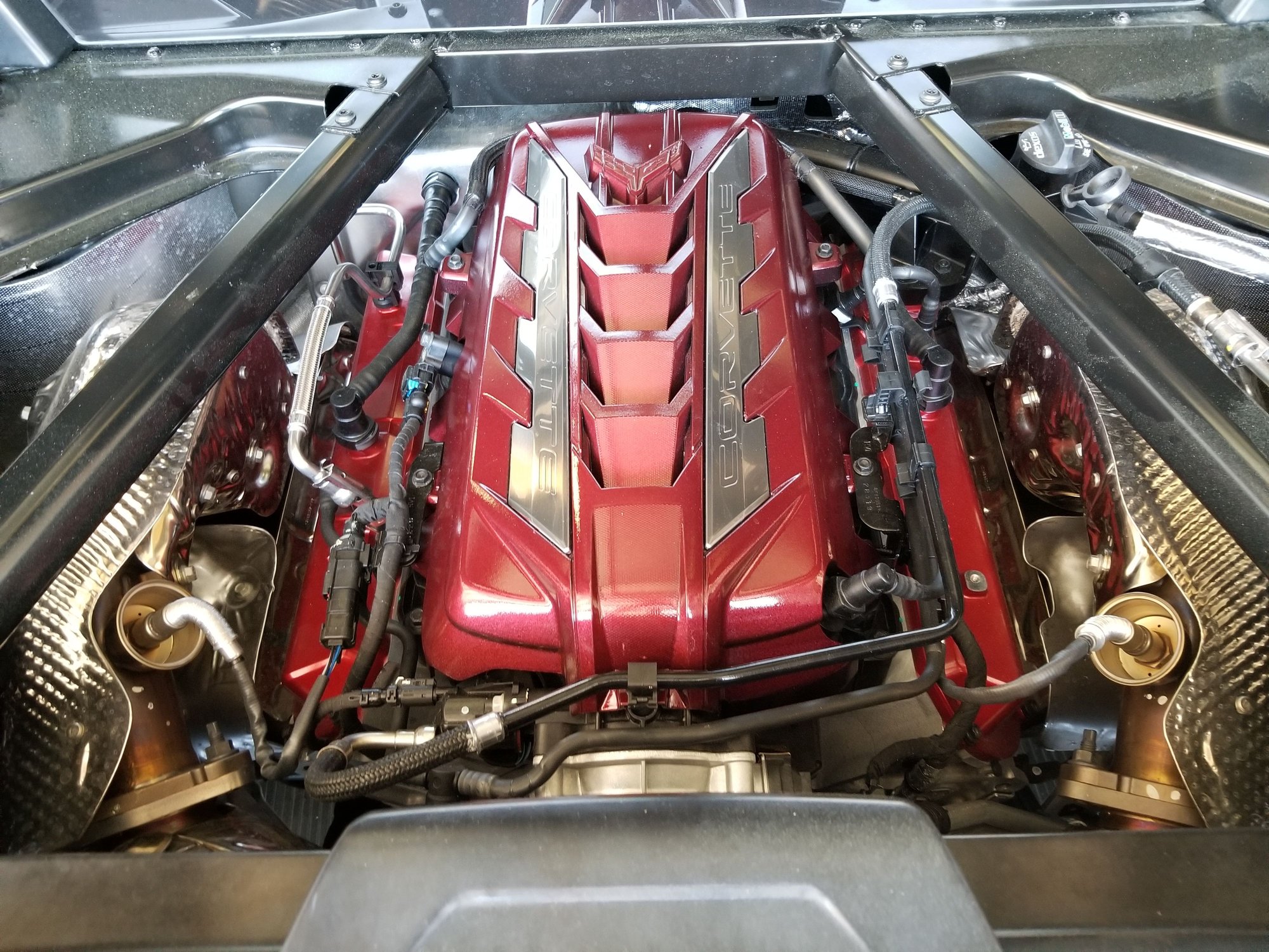 DIY engine cover painting - CorvetteForum - Chevrolet Corvette Forum ...