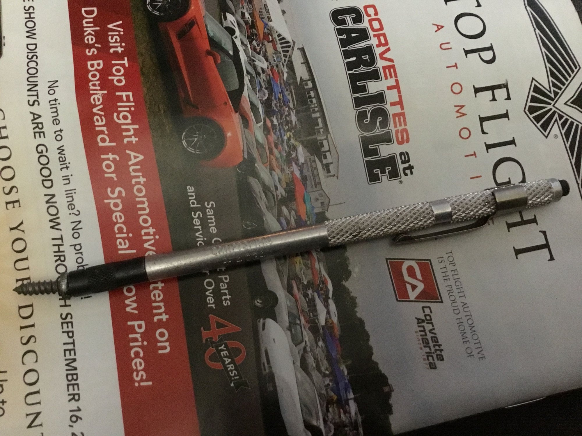 C2 Handy tool for those pesky screws in the distributor/points etc ...