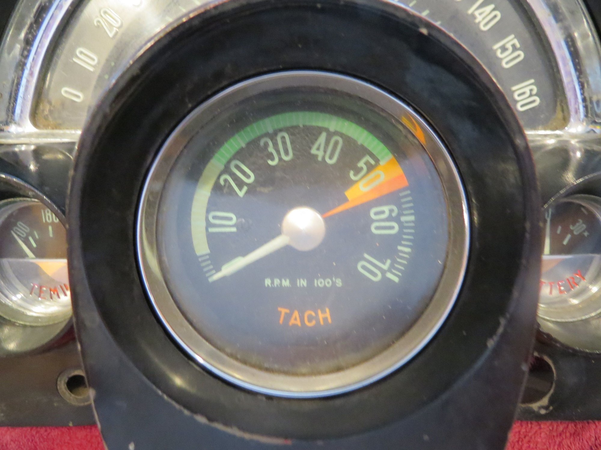 FS (For Sale) 1958-1962 dash cluster complete - CorvetteForum ...