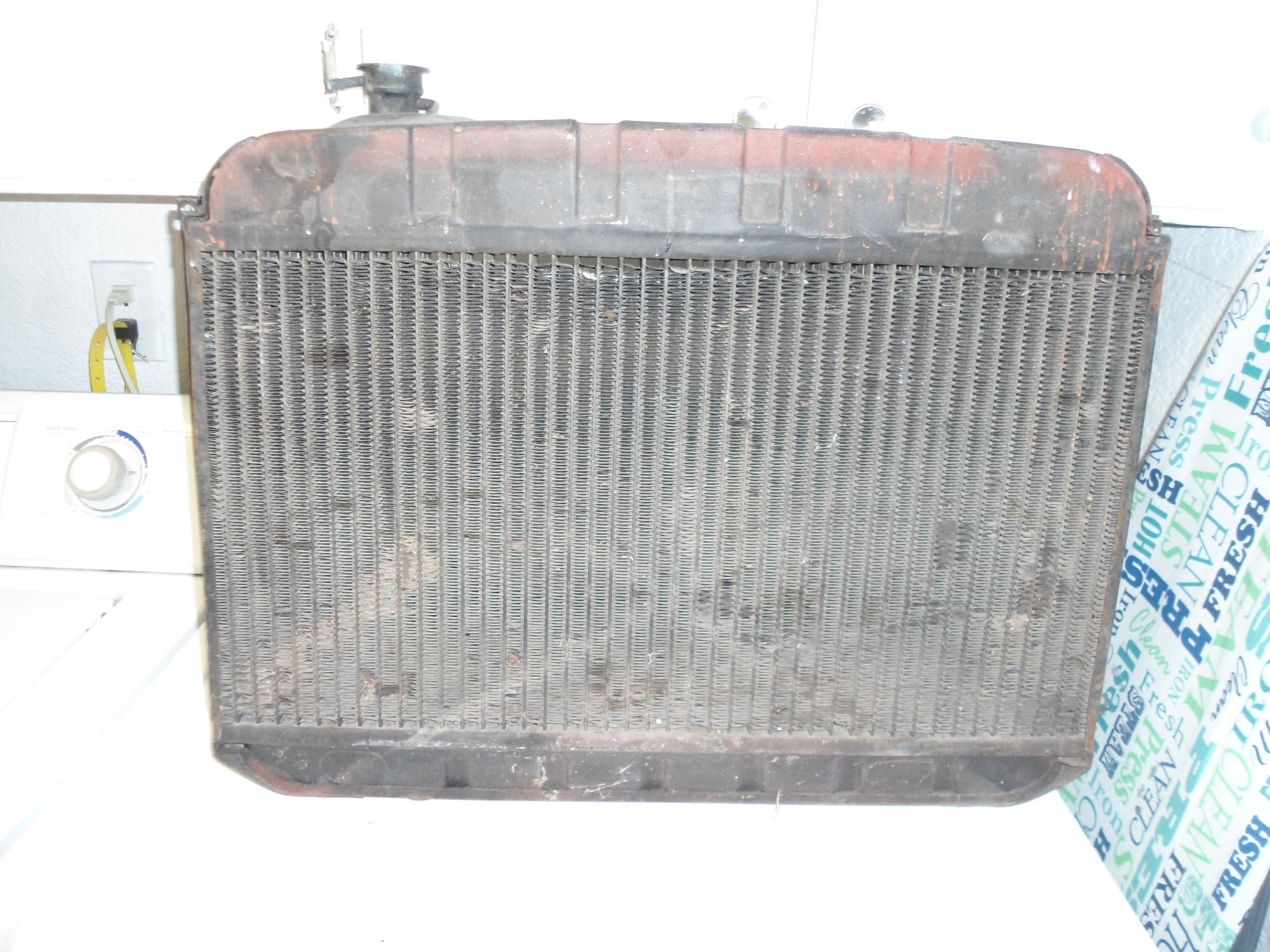 FS (For Sale) 1957 radiator dated 56 H good condition - CorvetteForum ...