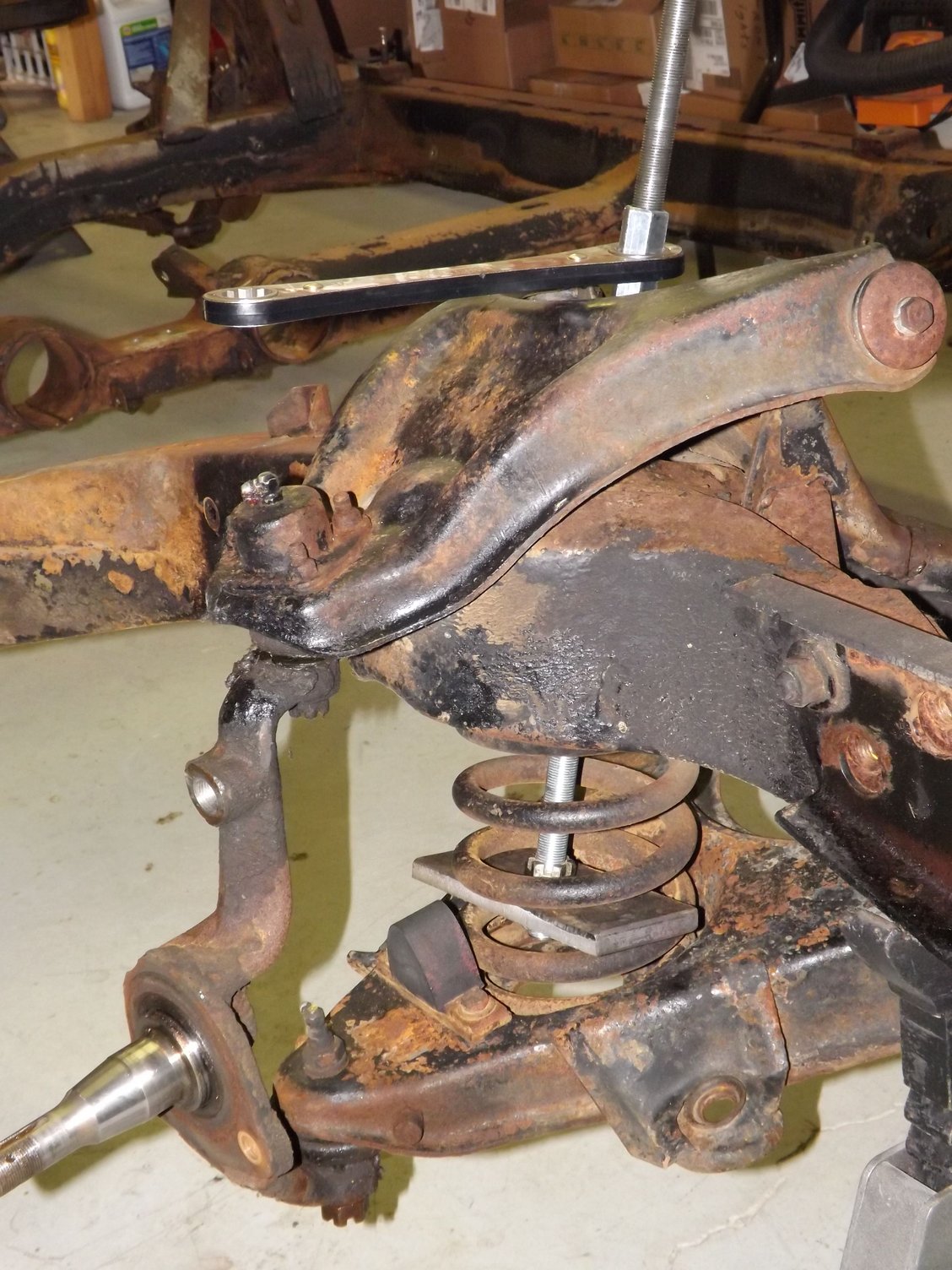 Cheap N' Easy Coil Spring Compressor - CorvetteForum - Chevrolet ...