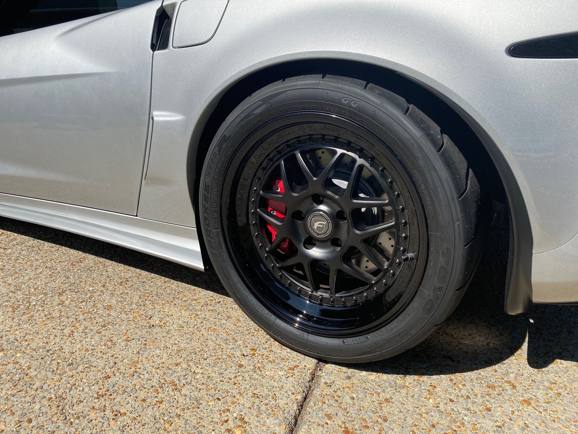 FS (For Sale) Custom Forgestar M14 Wheels for C6 Widebody - Less than ...