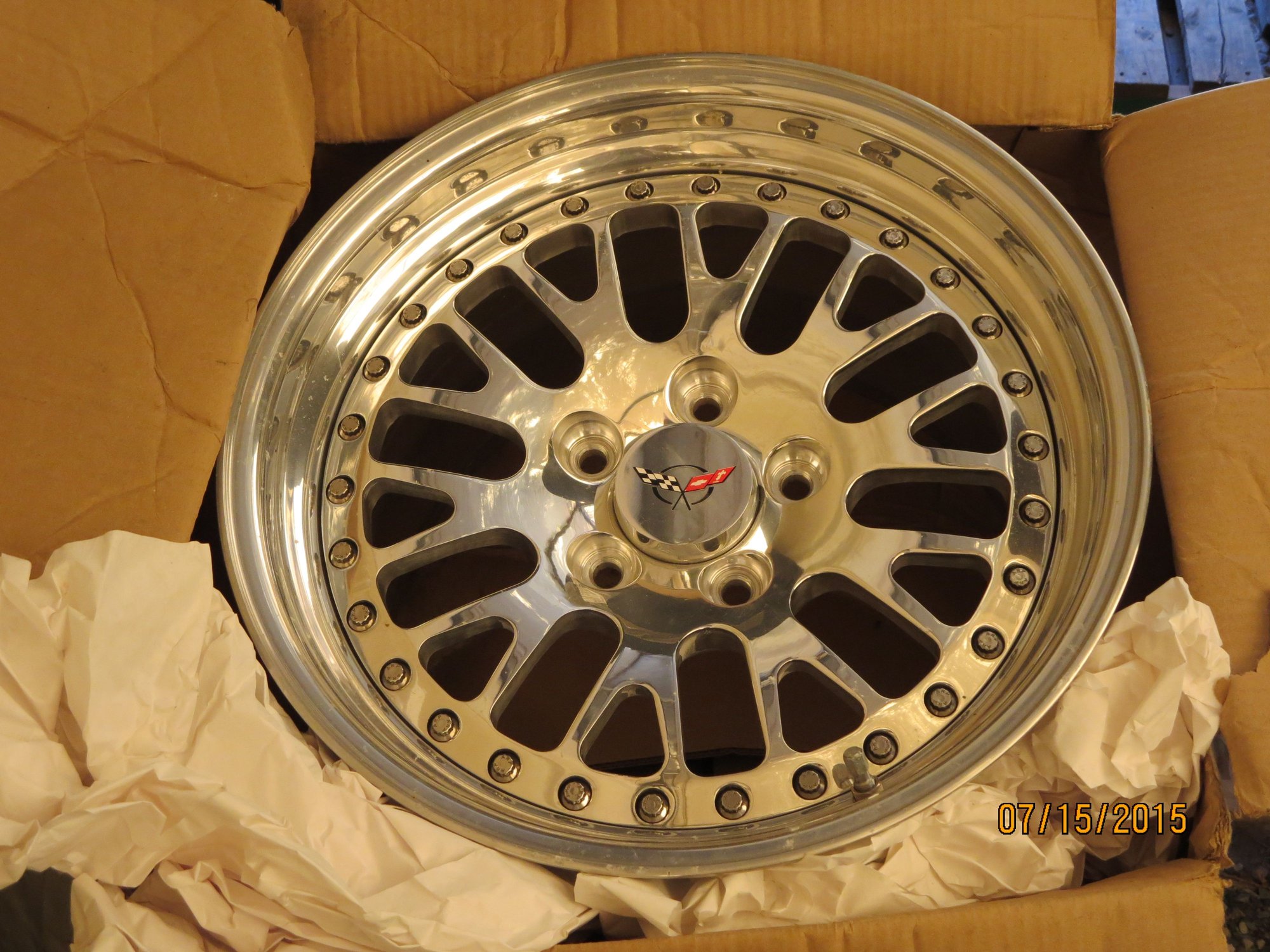 [FS] NEW pair CCW 17x12 Classic Polished Street Wheels with Caps ...