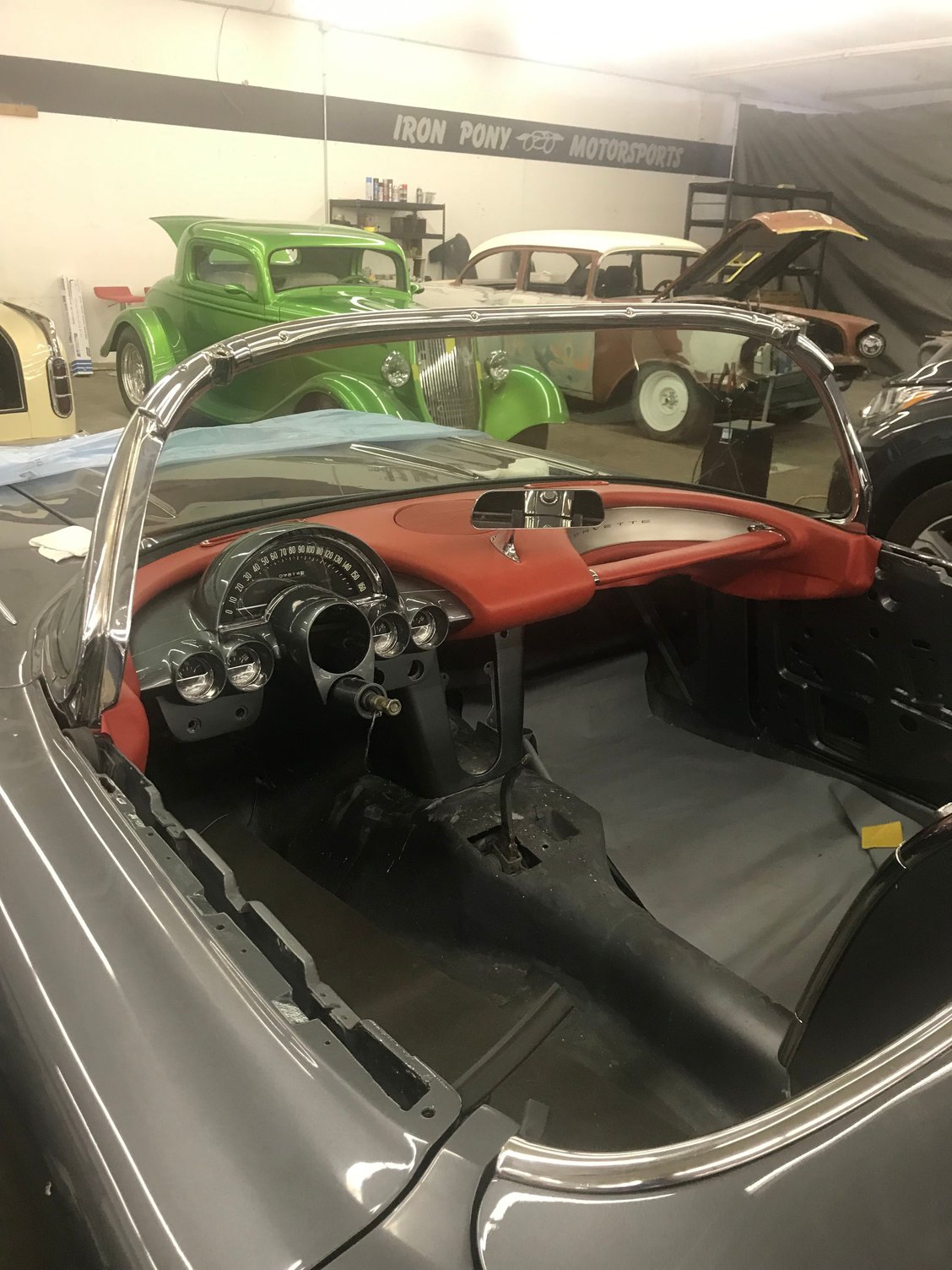 C1 Contrasting interior colors Inca Silver and Black- frouned upon ...