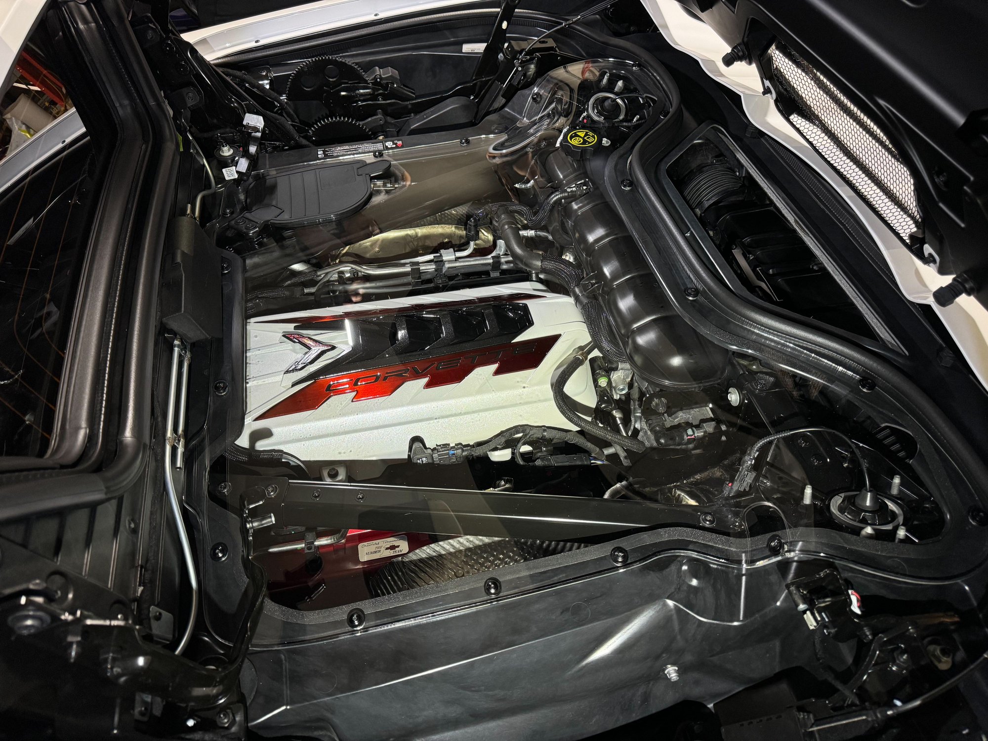 C8 custom clear engine bay cover, frunk,coupe - CorvetteForum ...
