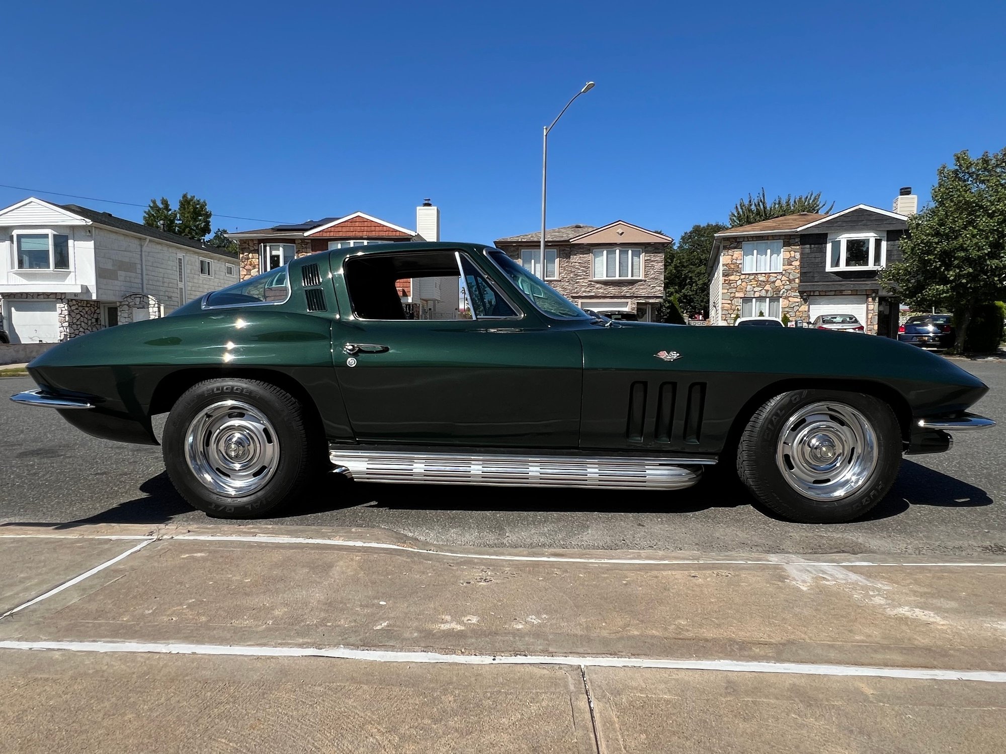 C2 Side pipes installed see stenciled numbers on frames side ...