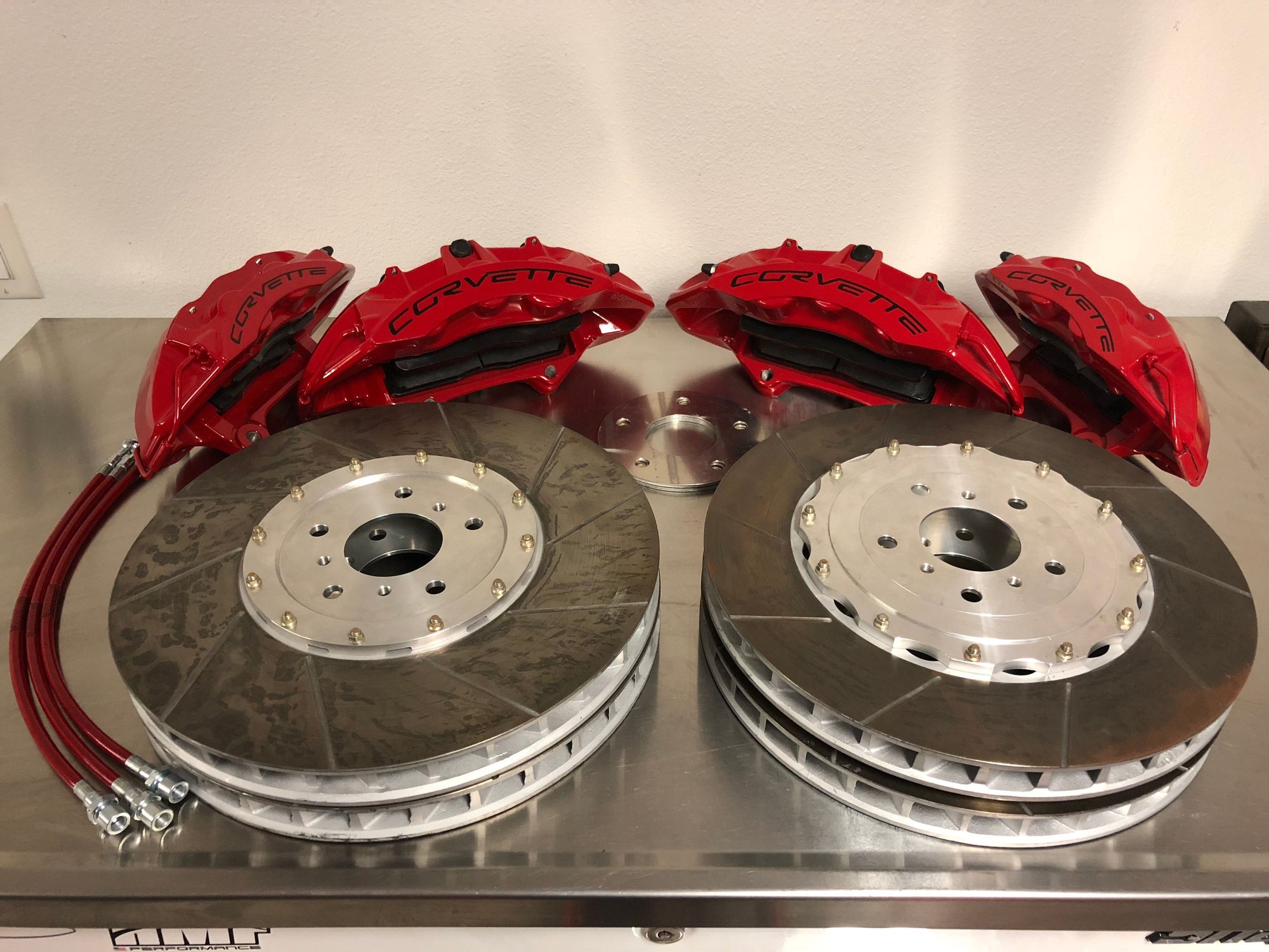 FS (For Sale) BREMBO ZR1 calipers and STEEL 2-piece rotors ...