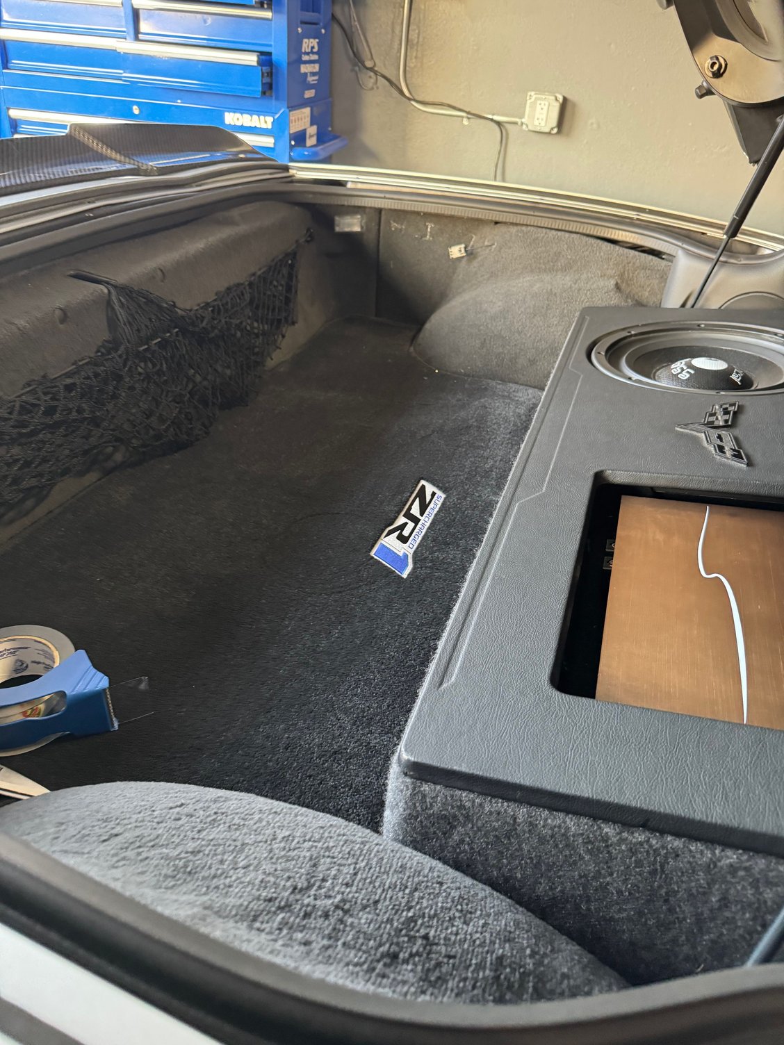 FS (For Sale) C6 subwoofer enclosure and amp rack w sub and amp ...