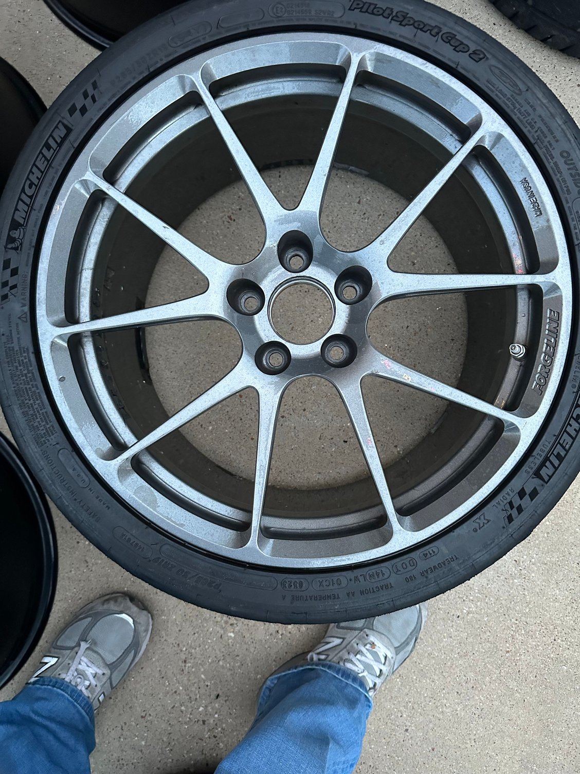 FS (For Sale) Forgeline GS1's for C7 Z06/GS and C6 GS (stock tires ...
