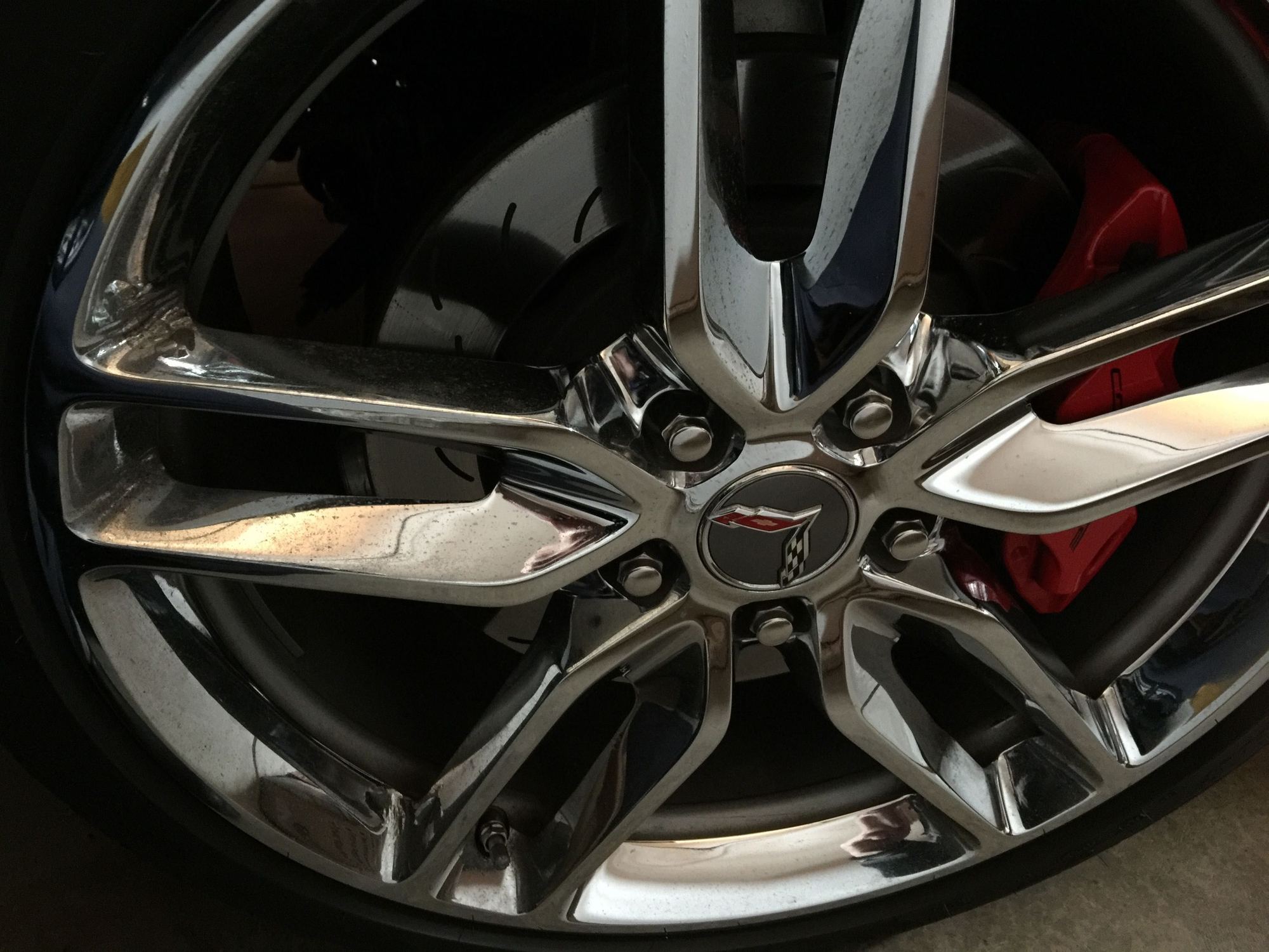 Peeling chrome wheels replaced under warranty - CorvetteForum ...