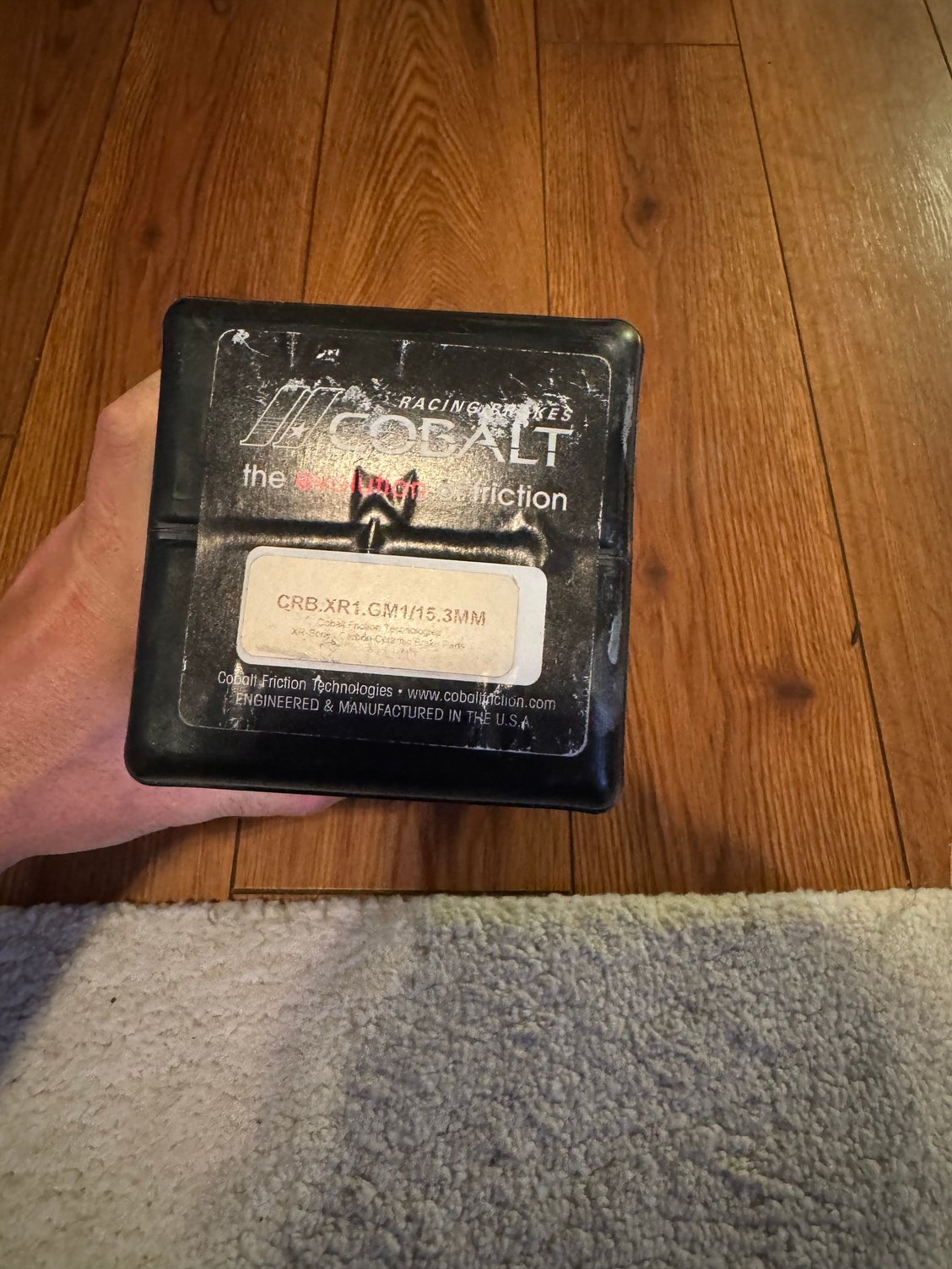 FS (For Sale) C6Z Cobalt XR1 one piece pad set/Tick remote bleeder ...