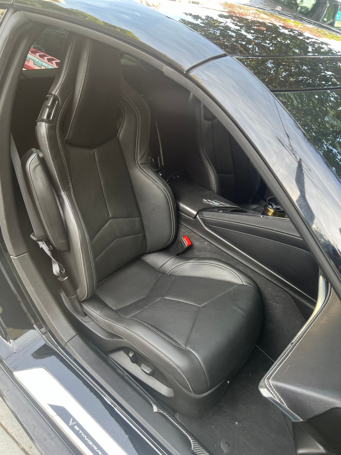 FS (For Sale) 2021 C8 Corvette 1LT GT1 Black Mulan Leather Seats ...