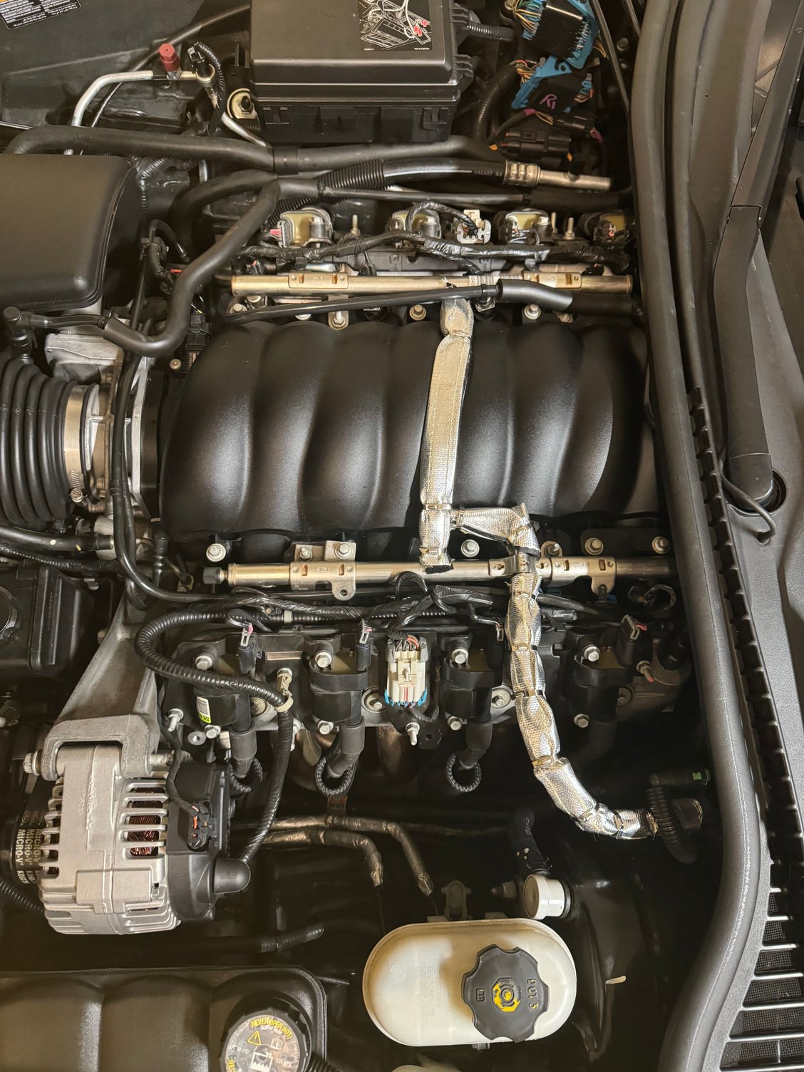 Engine bay fuel line insulation - CorvetteForum - Chevrolet Corvette ...