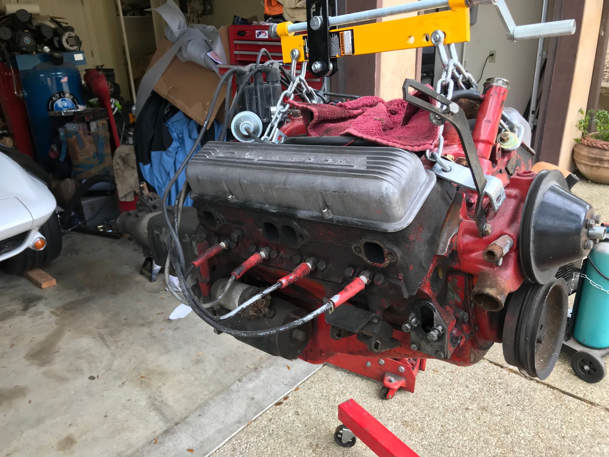 C2 Engine removal - CorvetteForum - Chevrolet Corvette Forum Discussion