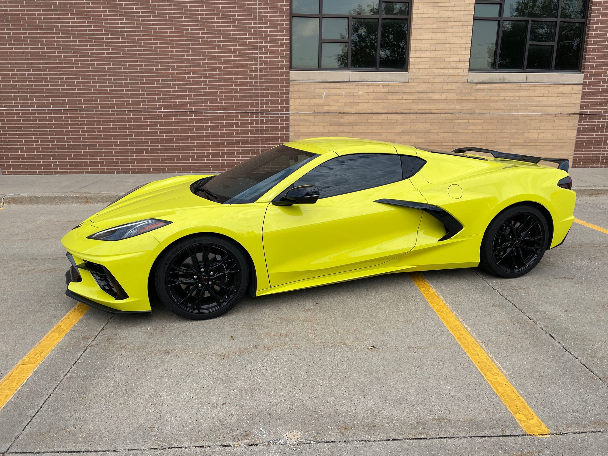 2023 yellow coupe 1LT Z51 mag ride - CorvetteForum - Chevrolet Corvette ...