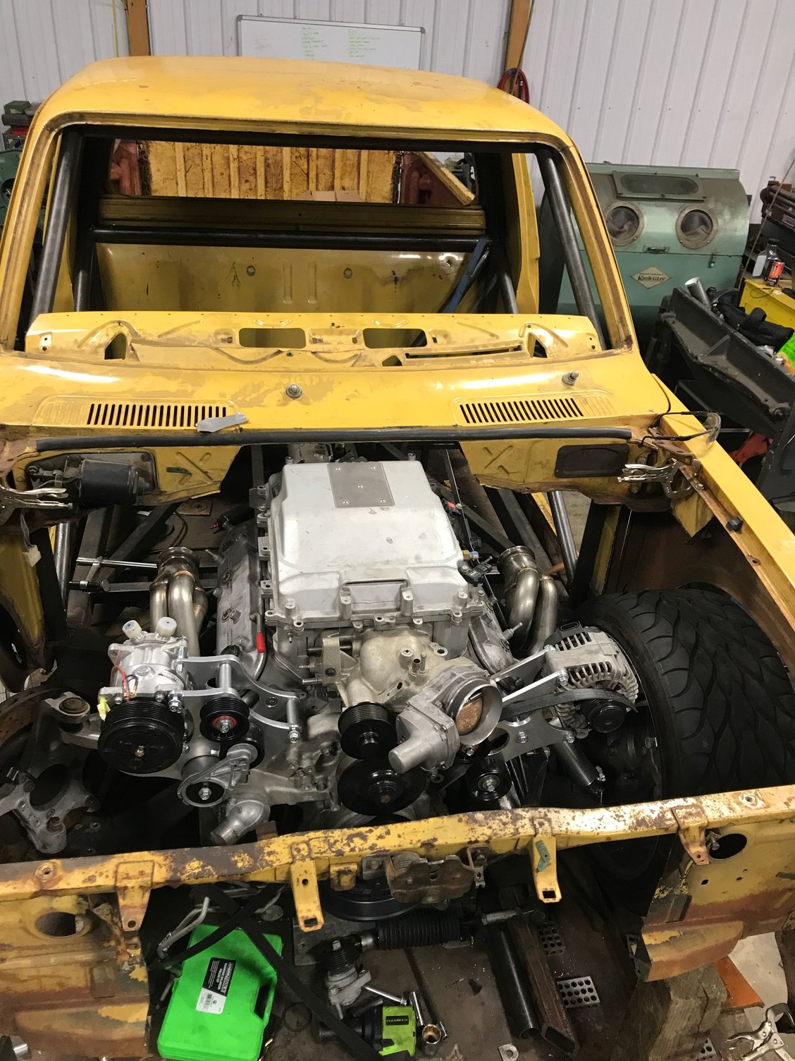 '13 Grand Sport drivetrain in a '74 Hilux - CorvetteForum - Chevrolet ...