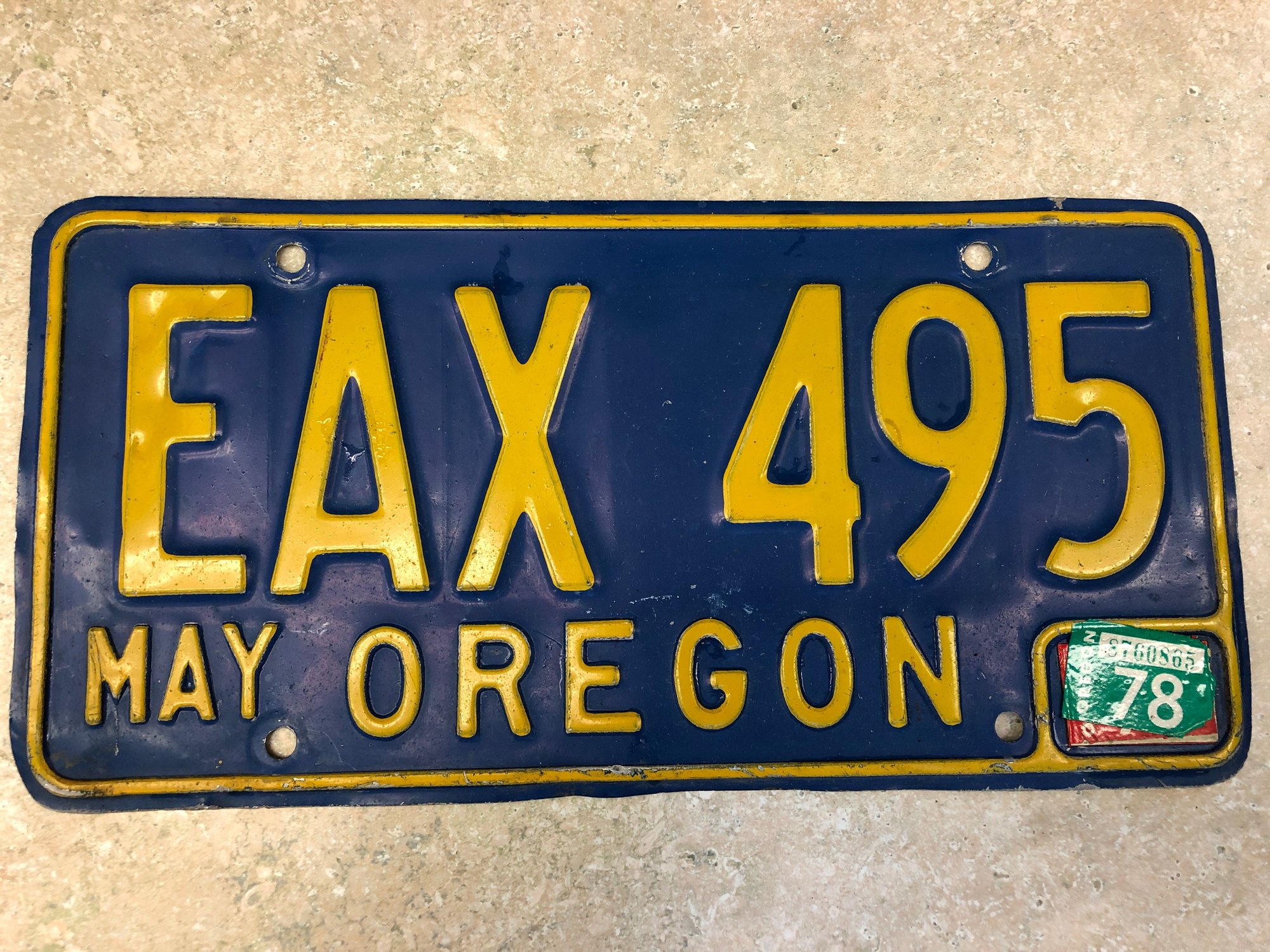 Oregon License Plate - Determining Year of Issue - CorvetteForum ...