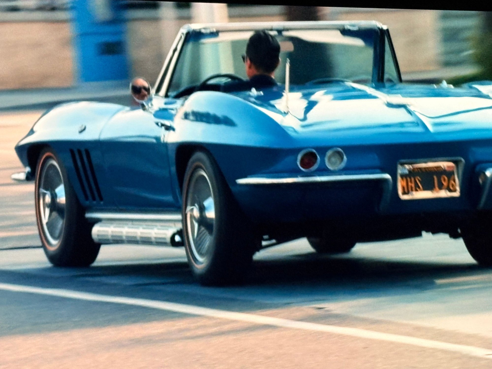1966 Nassau Blue convertible in TV series - CorvetteForum - Chevrolet ...