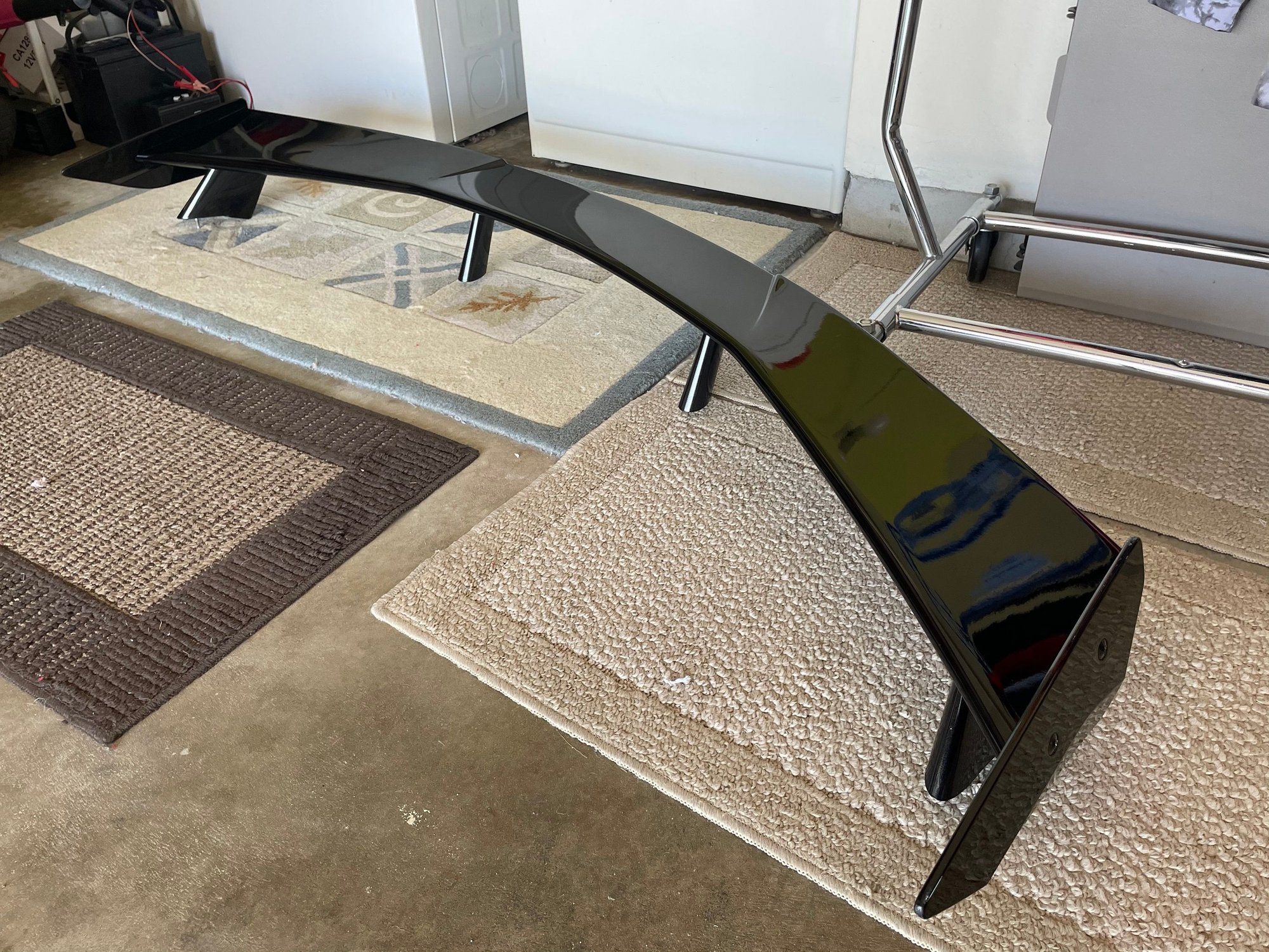 FS (For Sale) C8 OEM High Wing / Rear Spoiler Carbon Flash Metallic ...