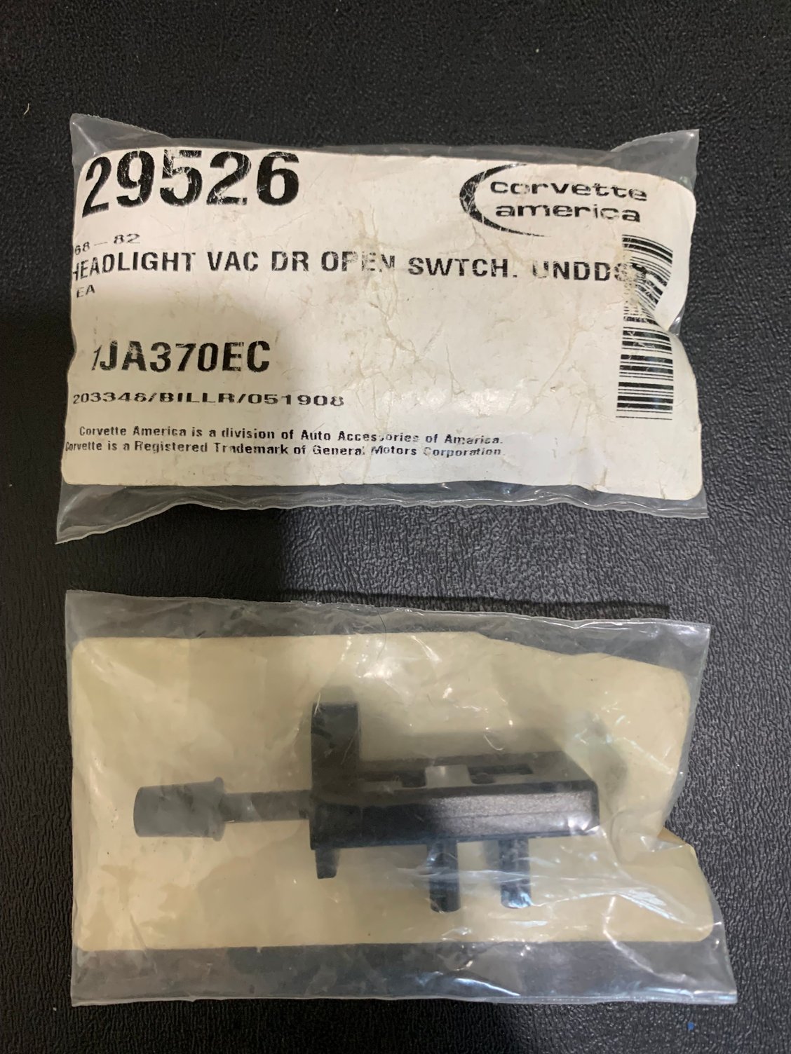 FS (For Sale) New Vacuum open/override switches: $15/ea ...