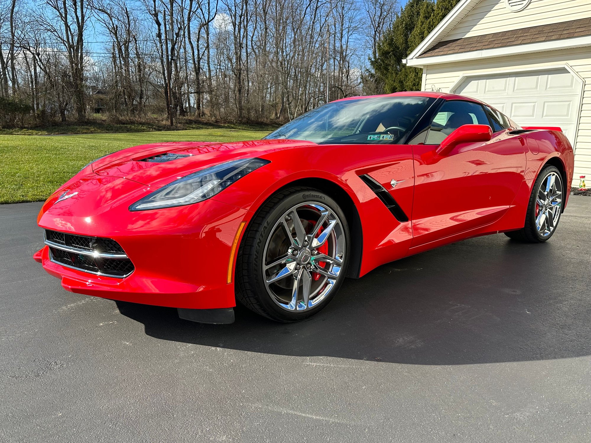 FS (For Sale) 2016 Torch Red 2LT Z51 coupe, 19,500 miles, $49,500 ...