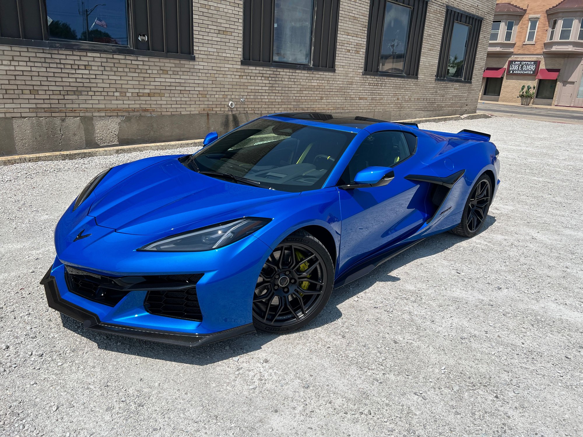 2024 Z06 3LZ Coupe Riptide Blue Yellow Calipers & Stitching LOTS of ...