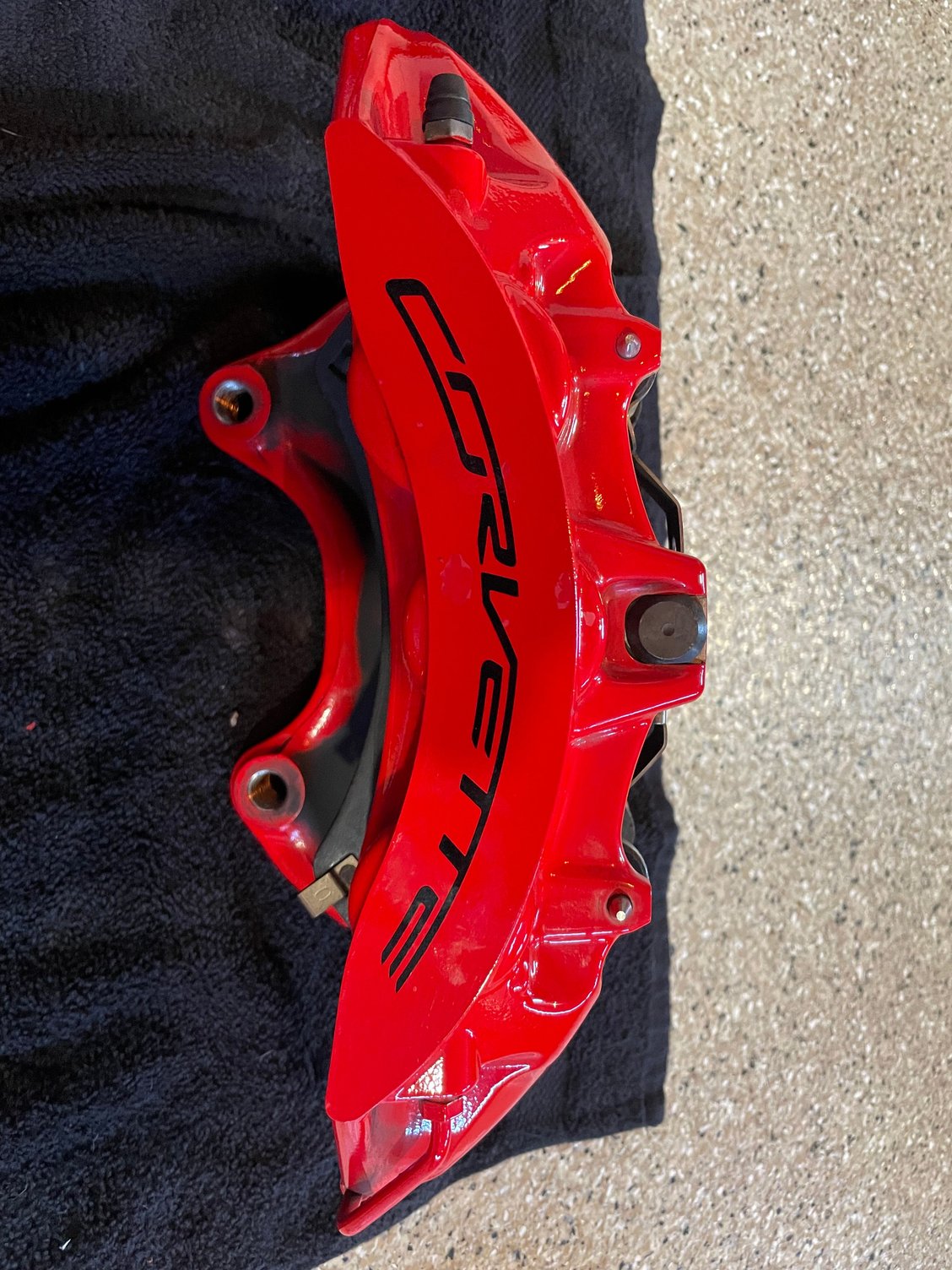 FS (For Sale) (SOLD) 2017 Z06 Red J56 Calipers/Lines/Pads/Hardware ...